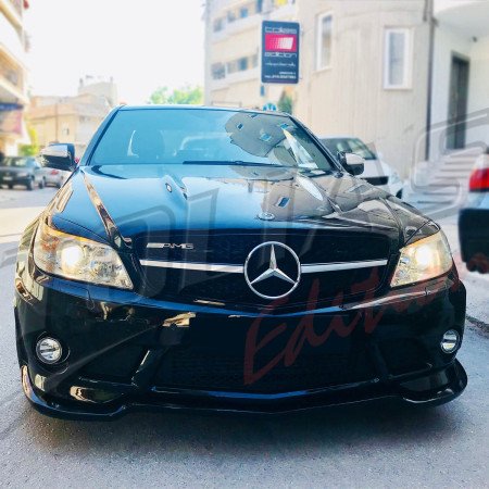 MERCEDES C CLASS W204 07-11 FRONT SPOILER TYPE CARLSSON
