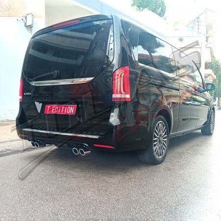MERCEDES W447 VITO 15- & V CLASS 15-20 REAR BUMPER TYPE BRABUS VERSION 2