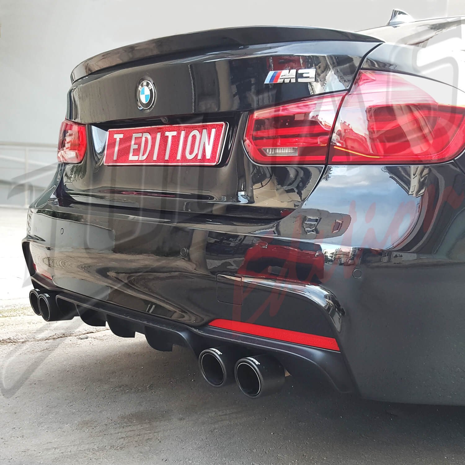 BMW SERIES 3 F30/ F31 11-15 & 15-19 REAR DIFFUSER TYPE M PERFORMANCE