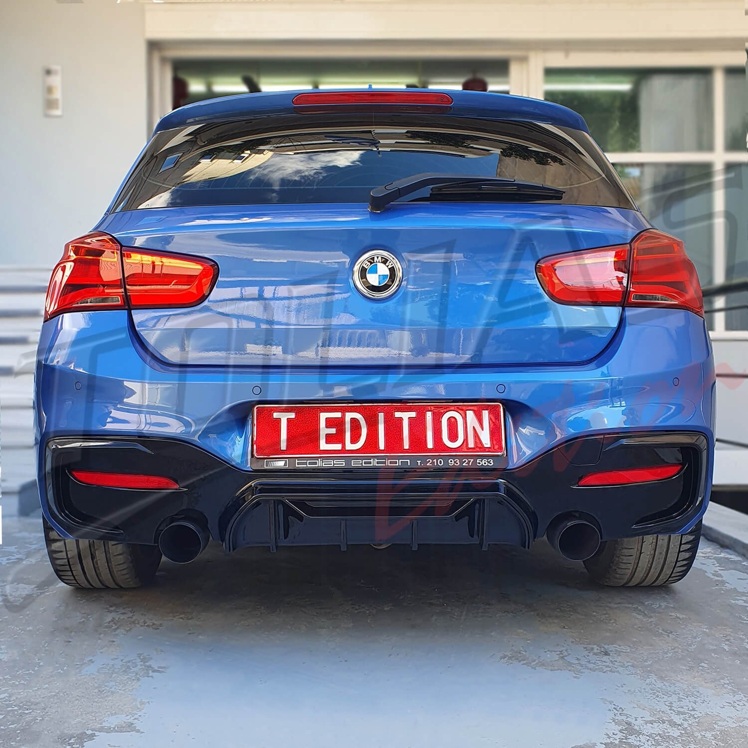 BMW SERIES 1 F20/ 21 15-19 LCI REAR DIFFUSER TYPE COMPETITION