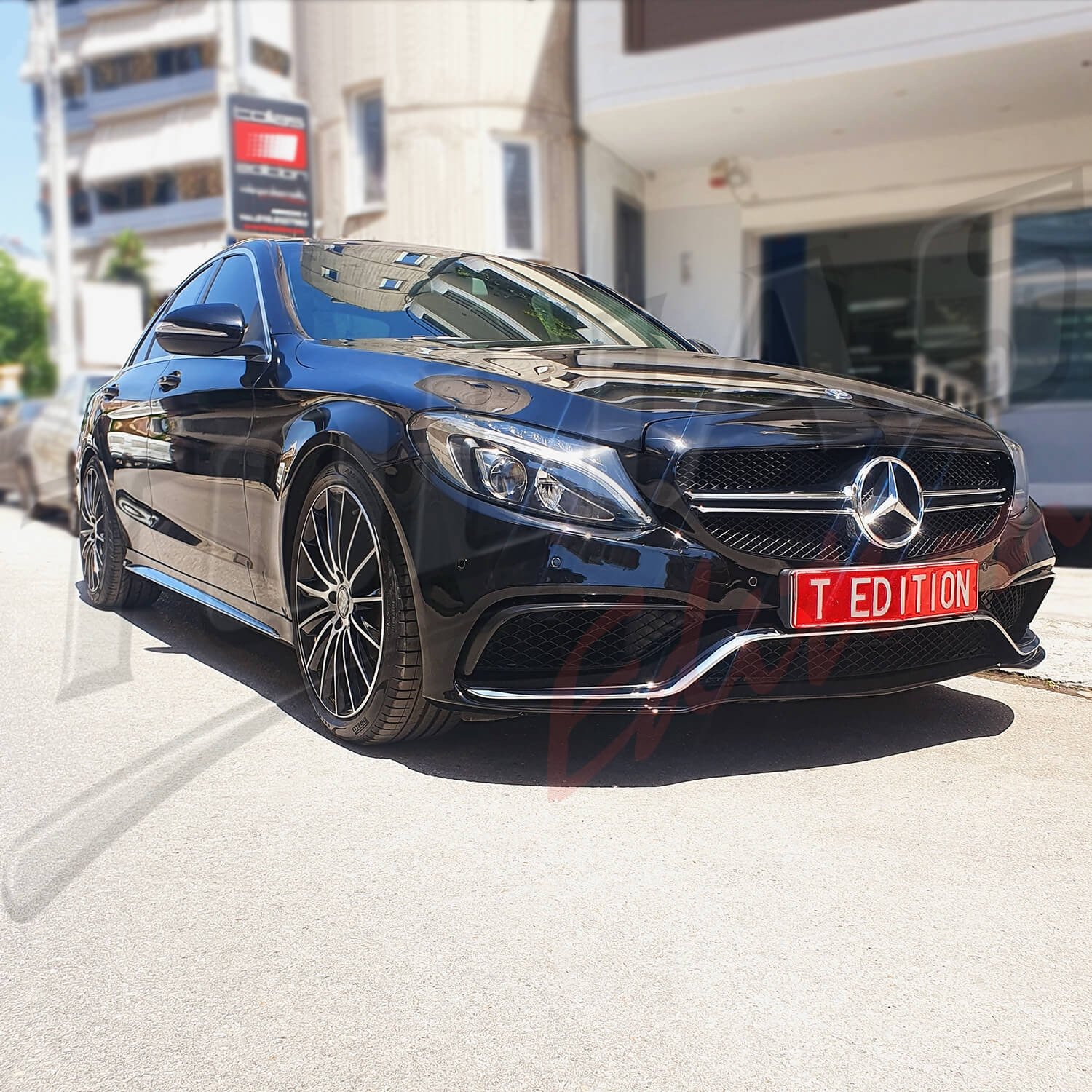 MERCEDES C CLASS W205 & C205 15-19 FRONT BUMPER TYPE C63 AMG