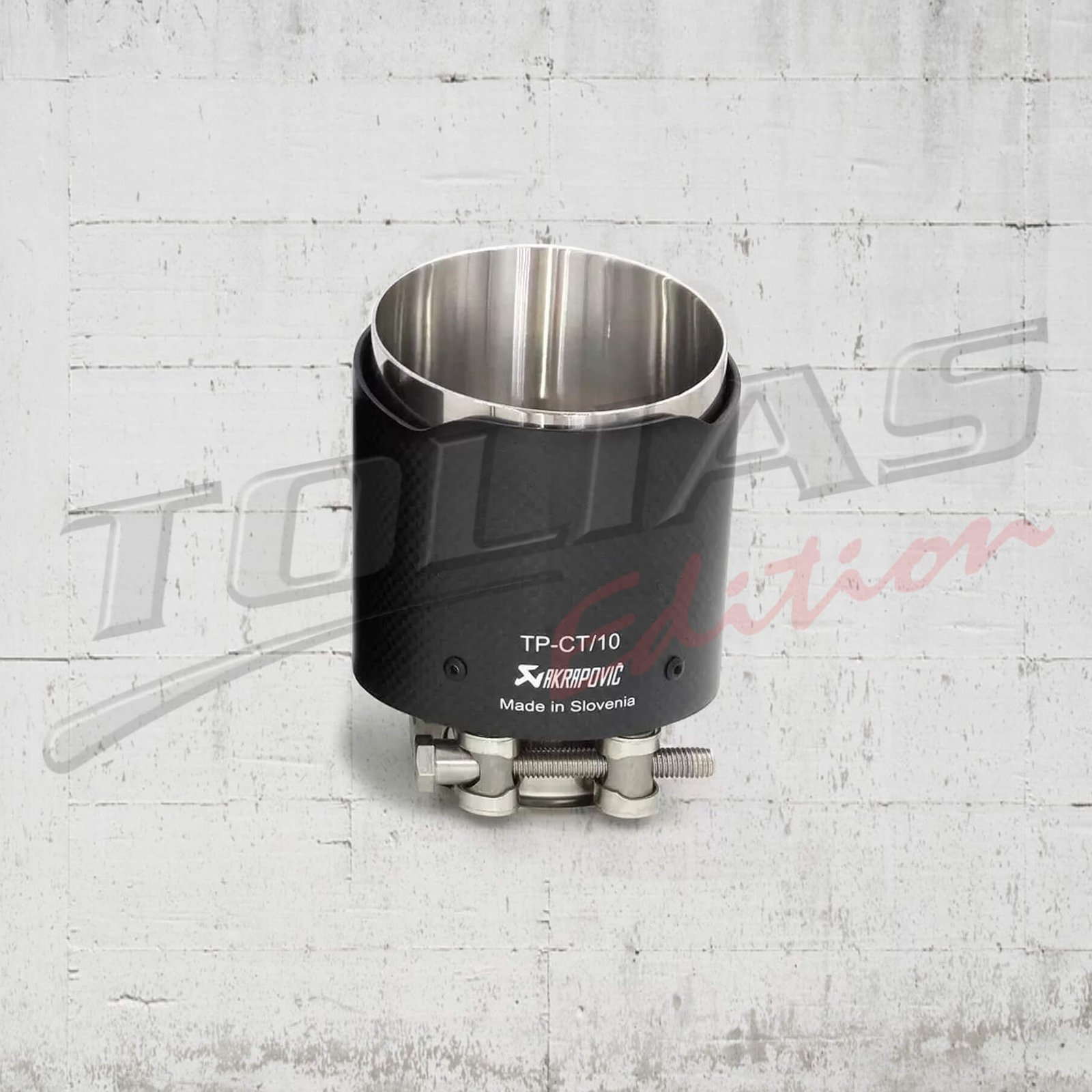 SINGLE EXHAUST TIP TYPE AKRAPOVIC SMART
