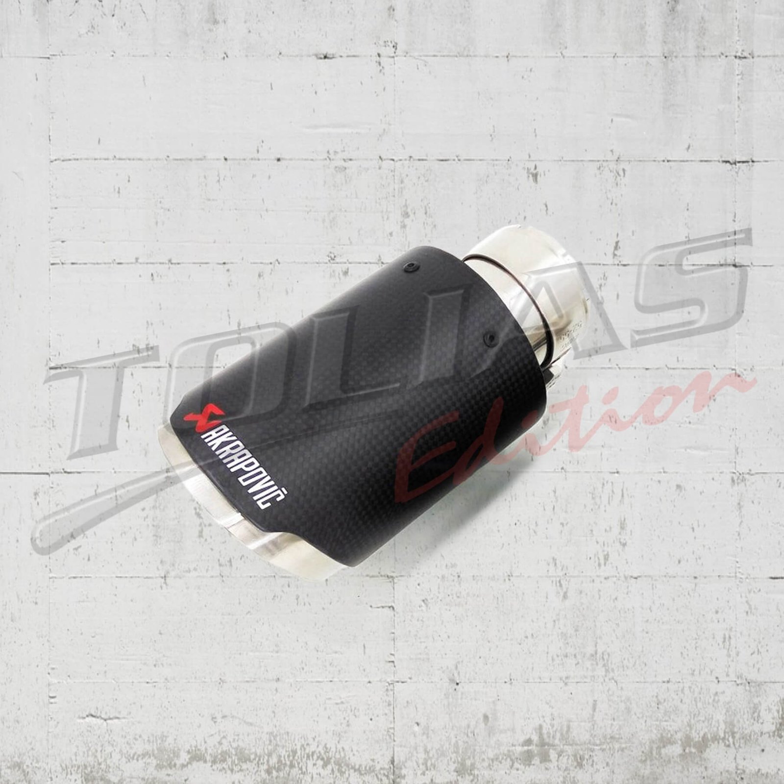 SINGLE EXHAUST TIP TYPE AKRAPOVIC SMART