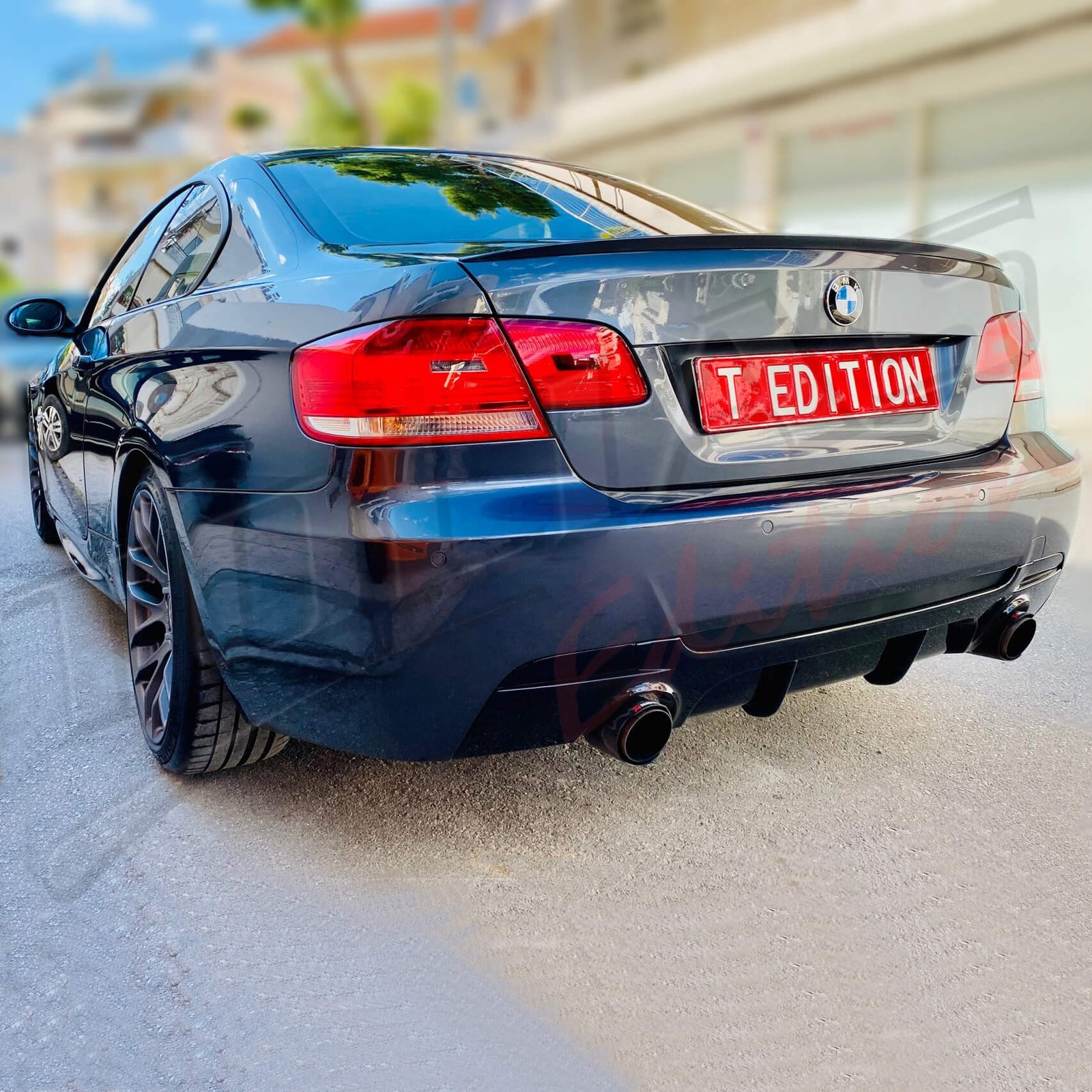 SINGLE EXHAUST TIP TYPE AKRAPOVIC SMART