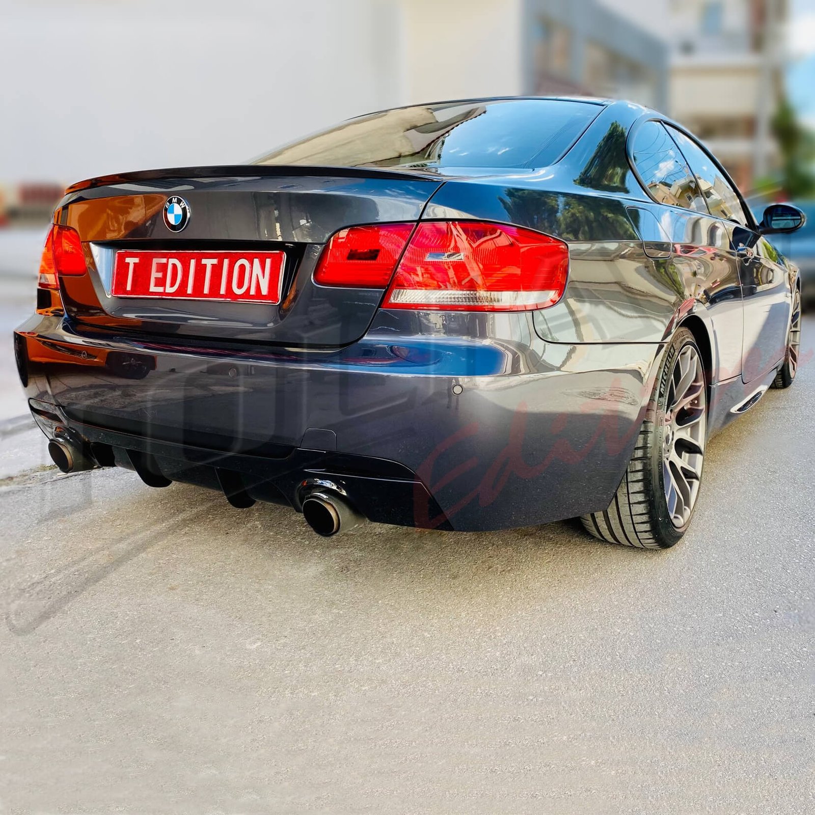 SINGLE EXHAUST TIP TYPE AKRAPOVIC SMART