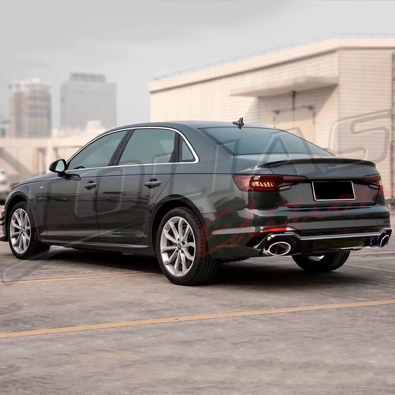 AUDI A4 B9 16-19 REAR BUMPER TYPE RS4