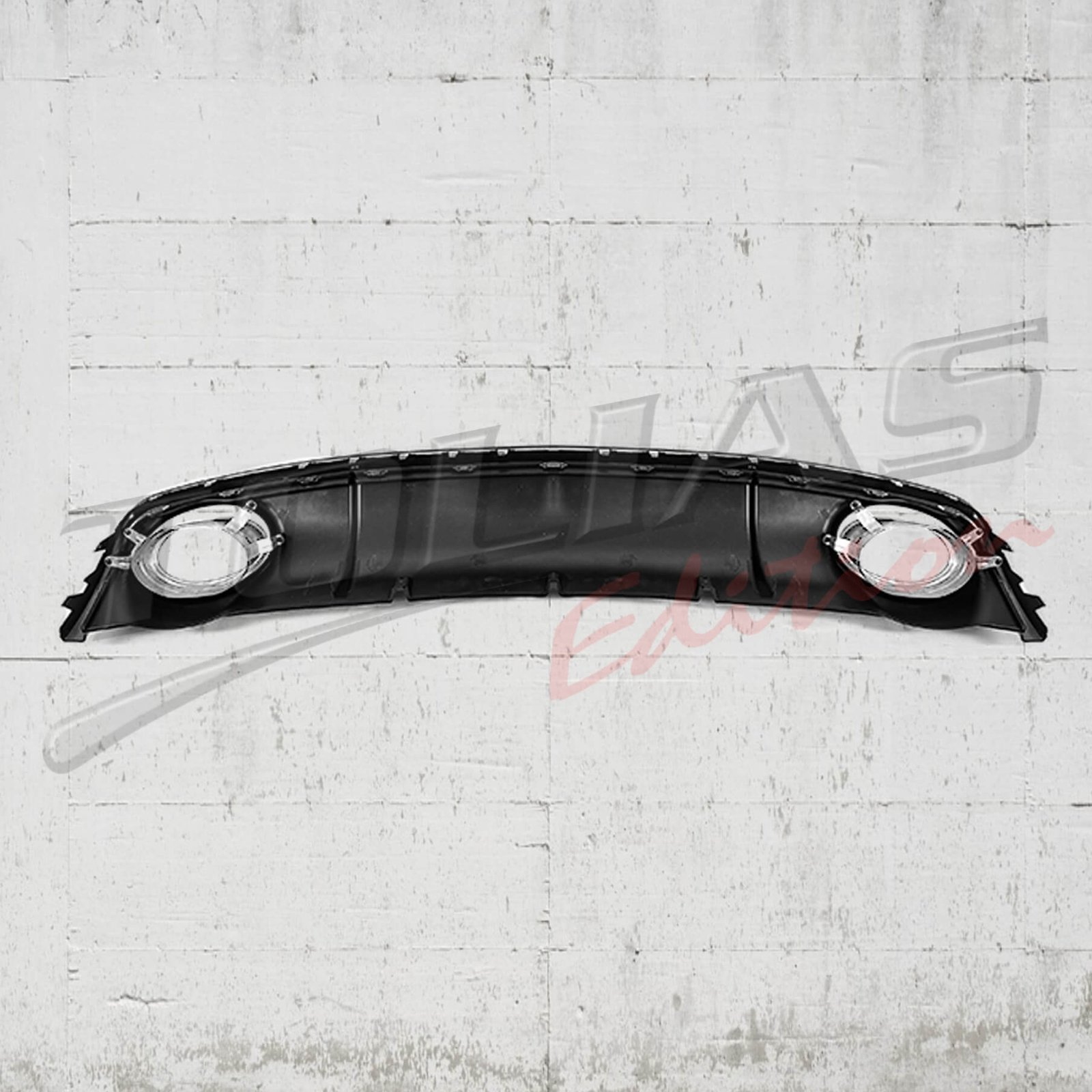 AUDI A4 B8 FACELIFT 12-16 REAR DIFFUSER TYPE RS4