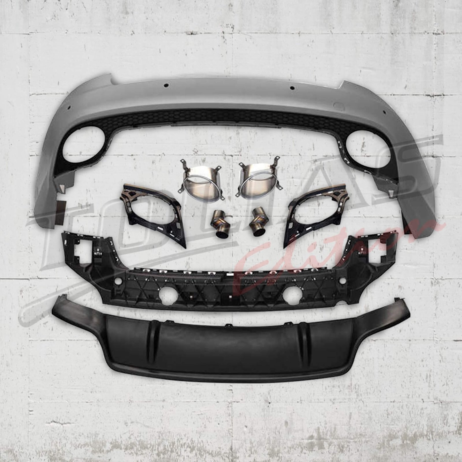 AUDI A5 11-16 REAR BUMPER TYPE RS5