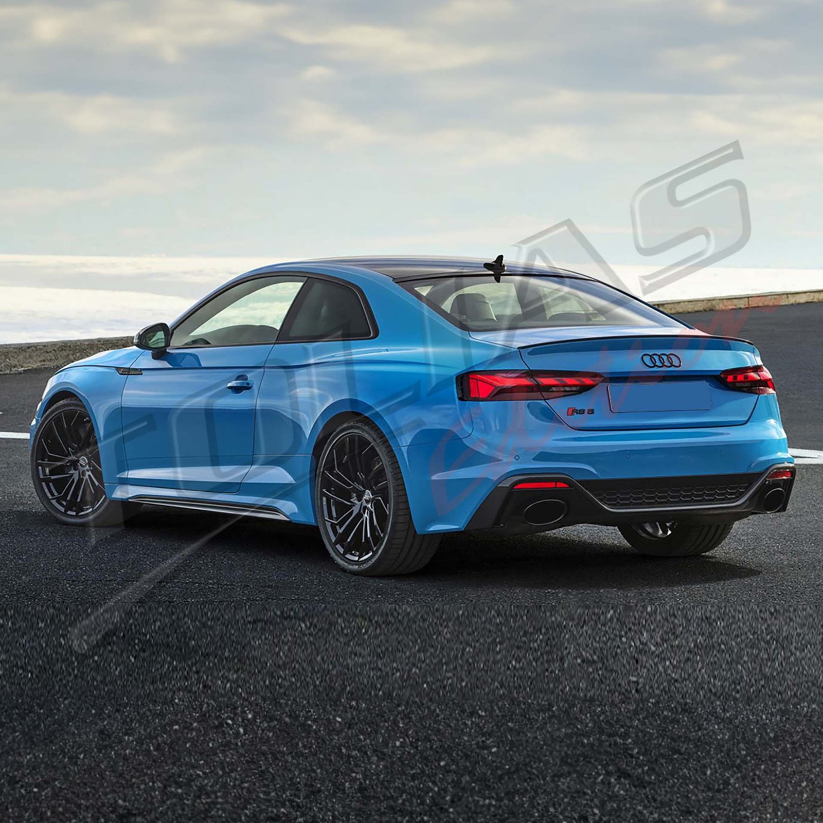 AUDI A5 F5 20- REAR BUMPER TYPE RS5