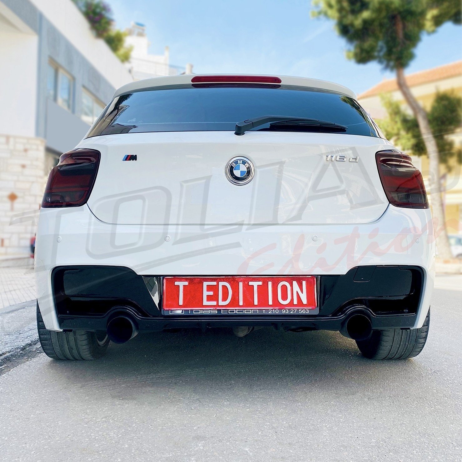 BMW SERIES 1 F20/ F21 11-15 REAR DIFFUSER TYPE M PERFORMANCE