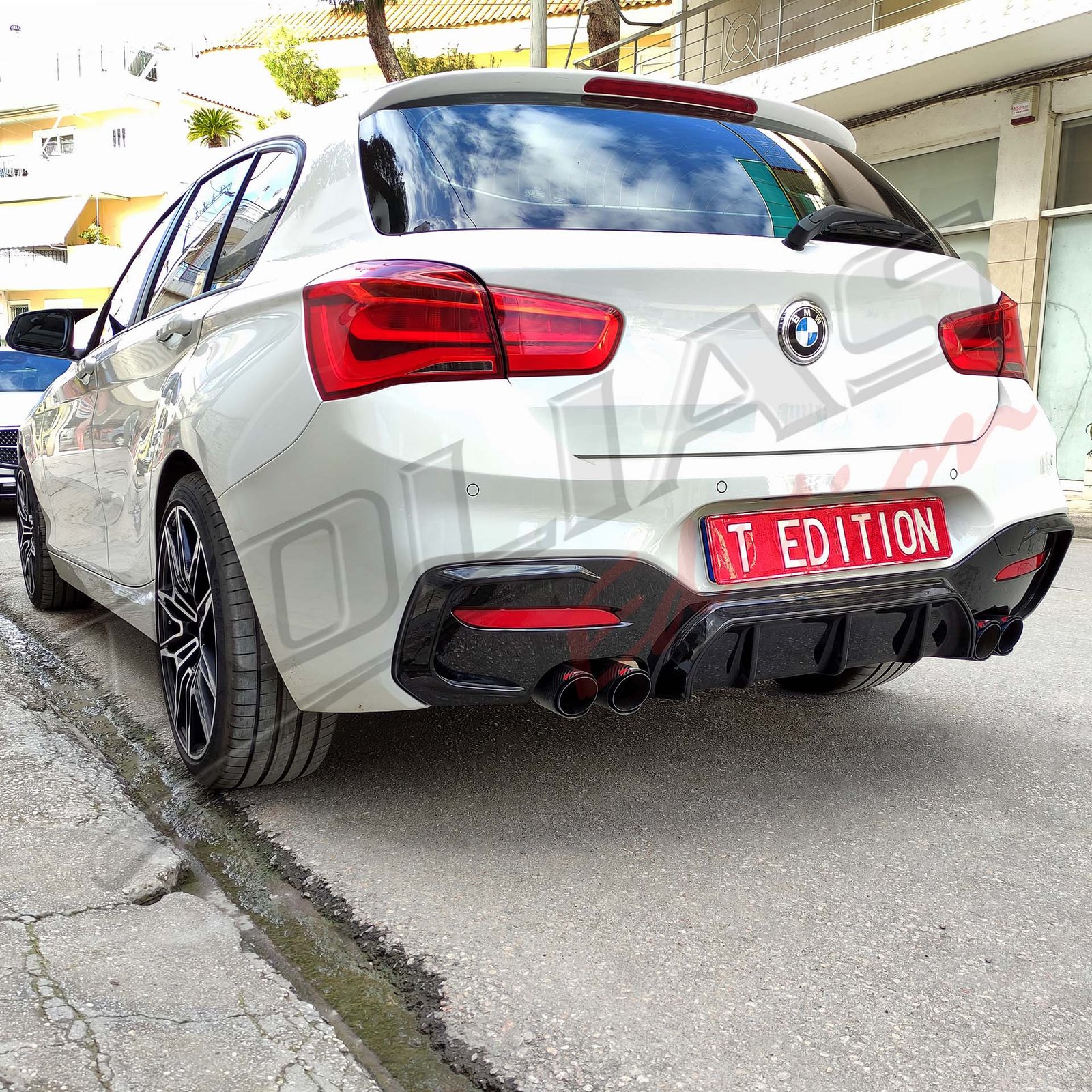 BMW SERIES 1 F20/ F21 15-19 LCI REAR DIFFUSER TYPE M PERFORMANCE