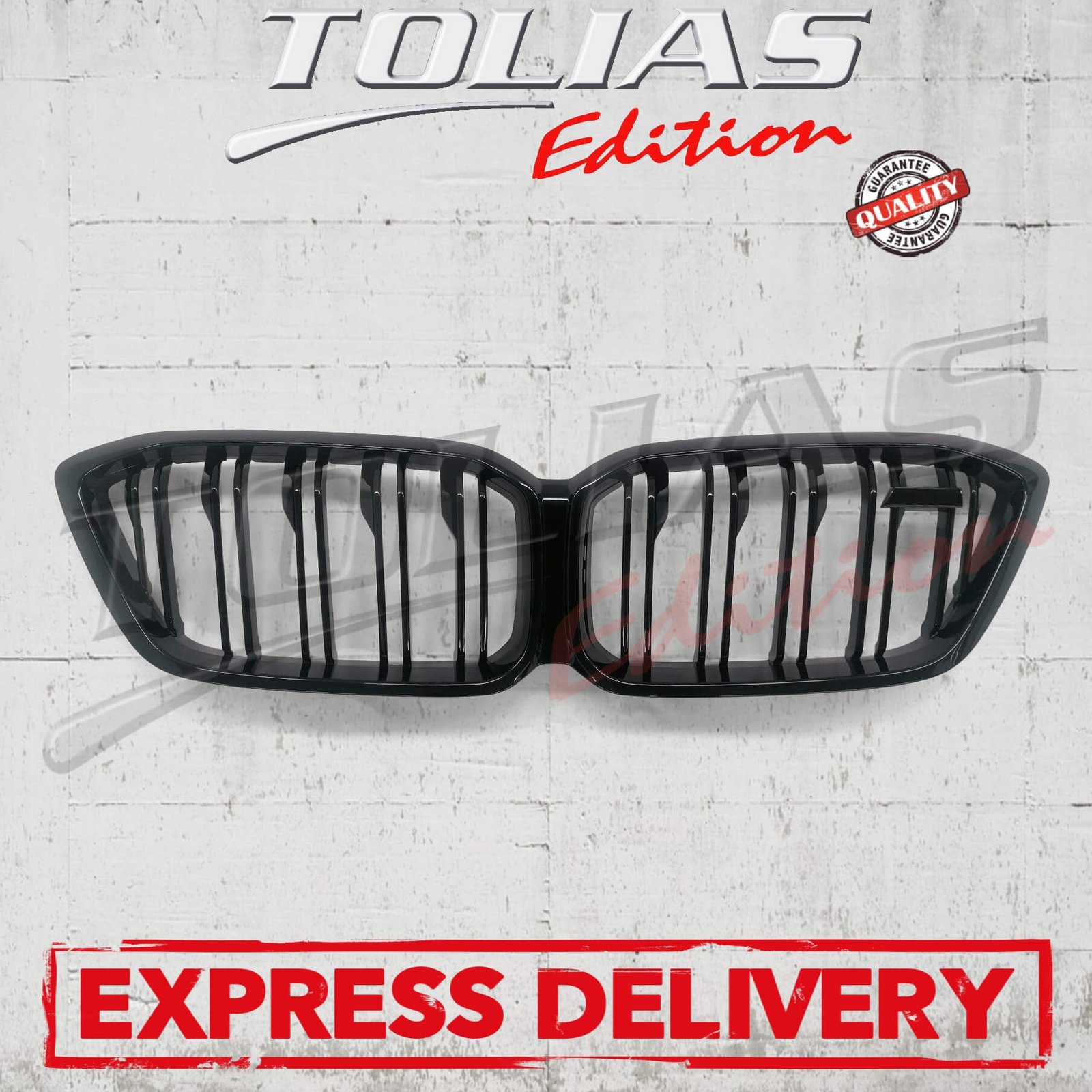 BMW SERIES 2 F22/ F23 13-20 & SERIES 2 F87 M2 14- GRILLE TWIN BAR TYPE ...