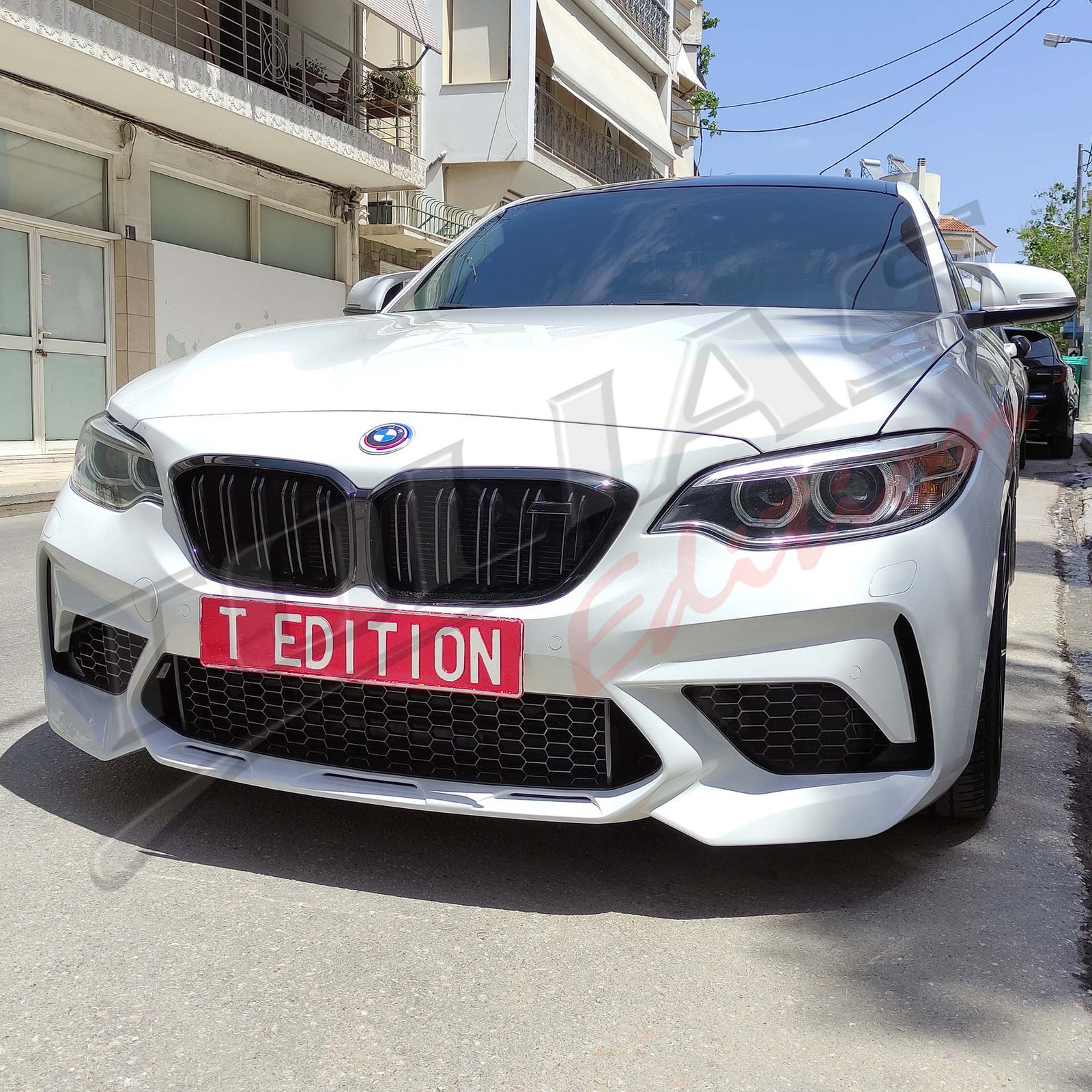 BMW SERIES 2 F22/ F23 13-20 & SERIES 2 F87 M2 14- GRILLE TWIN BAR TYPE ...
