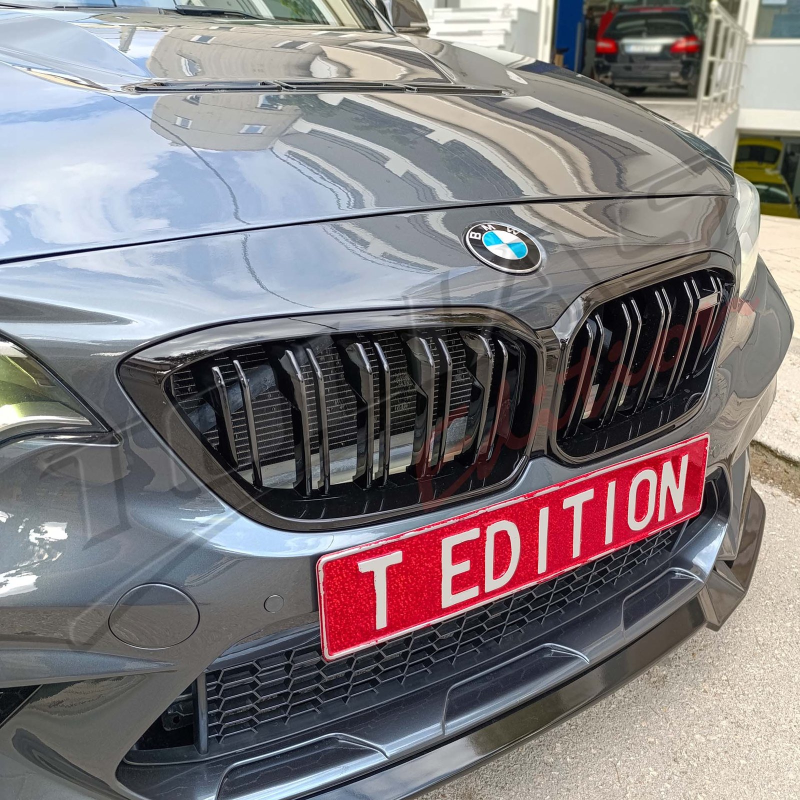 BMW SERIES 2 F22/ F23 13-20 & SERIES 2 F87 M2 14- GRILLE TWIN BAR TYPE ...