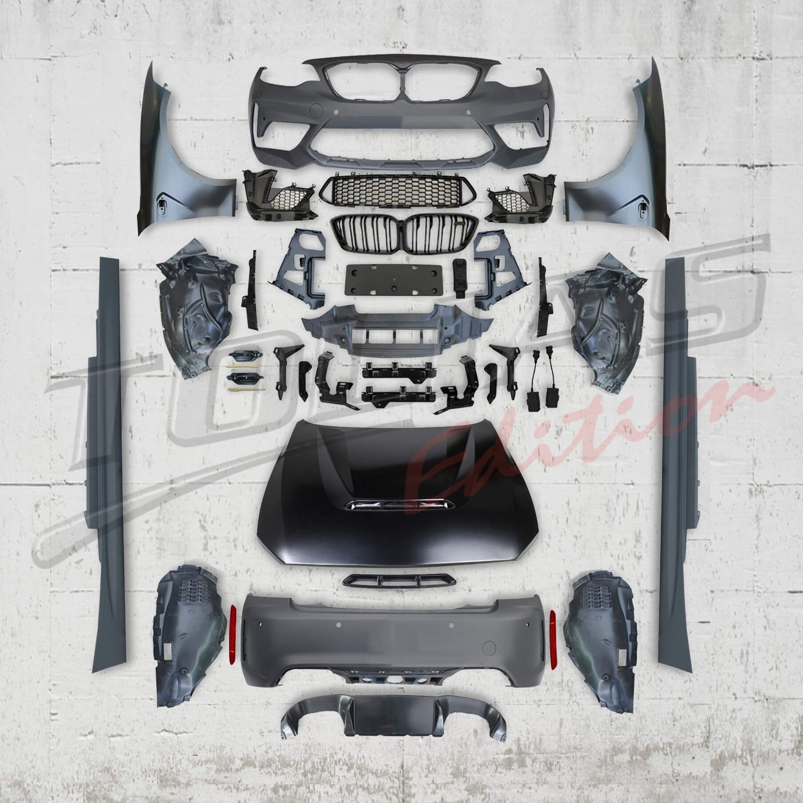BMW SERIES 2 F22/ F23 13-20 BODY KIT TYPE M2 COMPETITION