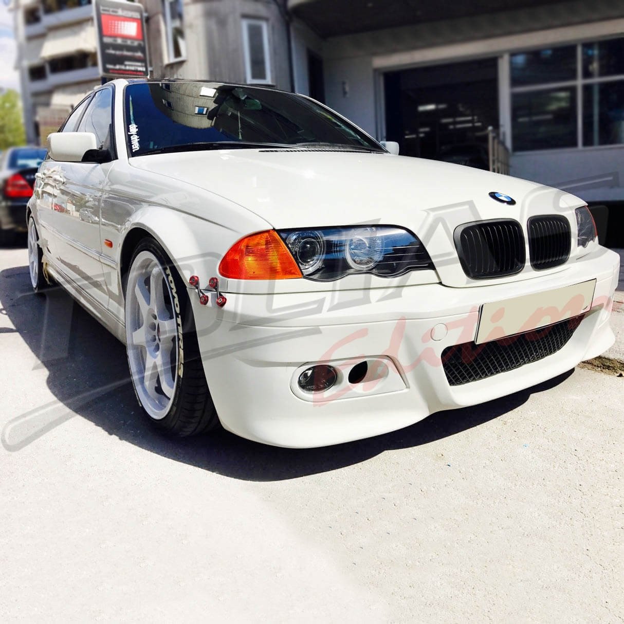 BMW SERIES 3 E46 4D 98-02 & 02-05 FRONT BUMPER TYPE M3