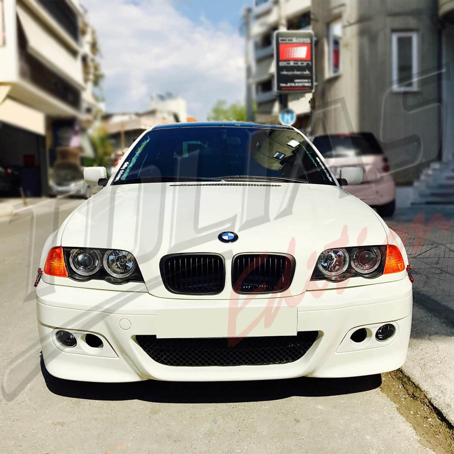 BMW SERIES 3 E46 4D 98-02 & 02-05 FRONT BUMPER TYPE M3