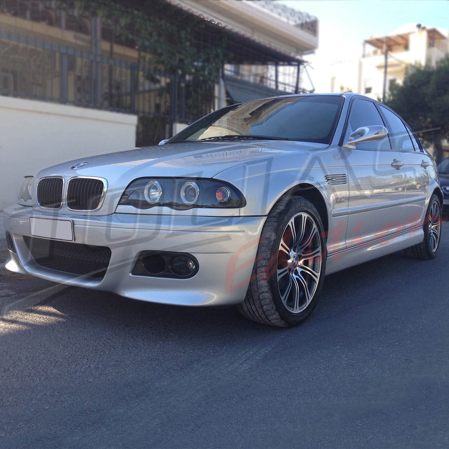 BMW SERIES 3 E46 4D 98-02 & 02-05 FRONT BUMPER TYPE M3