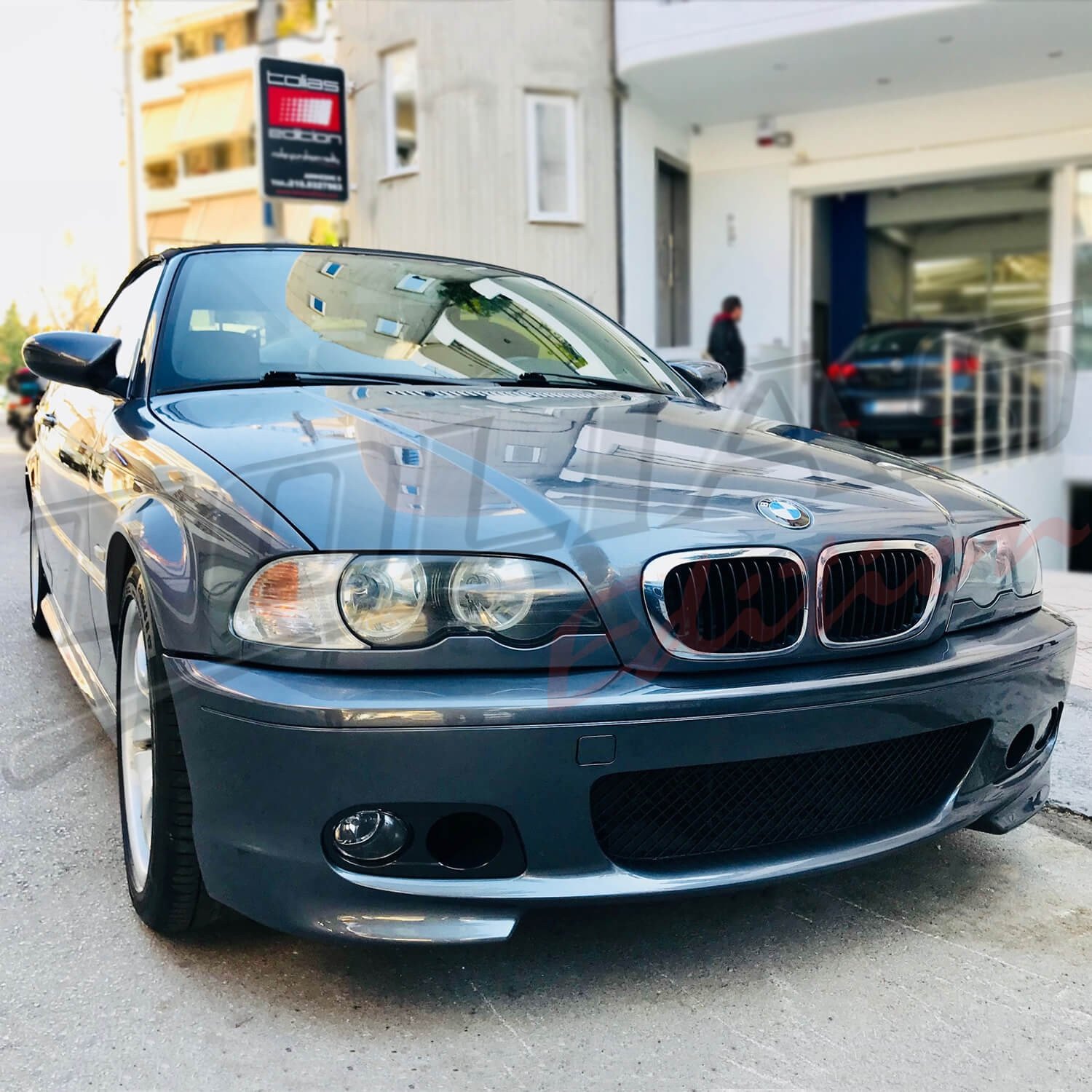 BMW SERIES 3 E46 99-03 & 03-06 COUPE/ CABRIO FRONT BUMPER TYPE M PACK