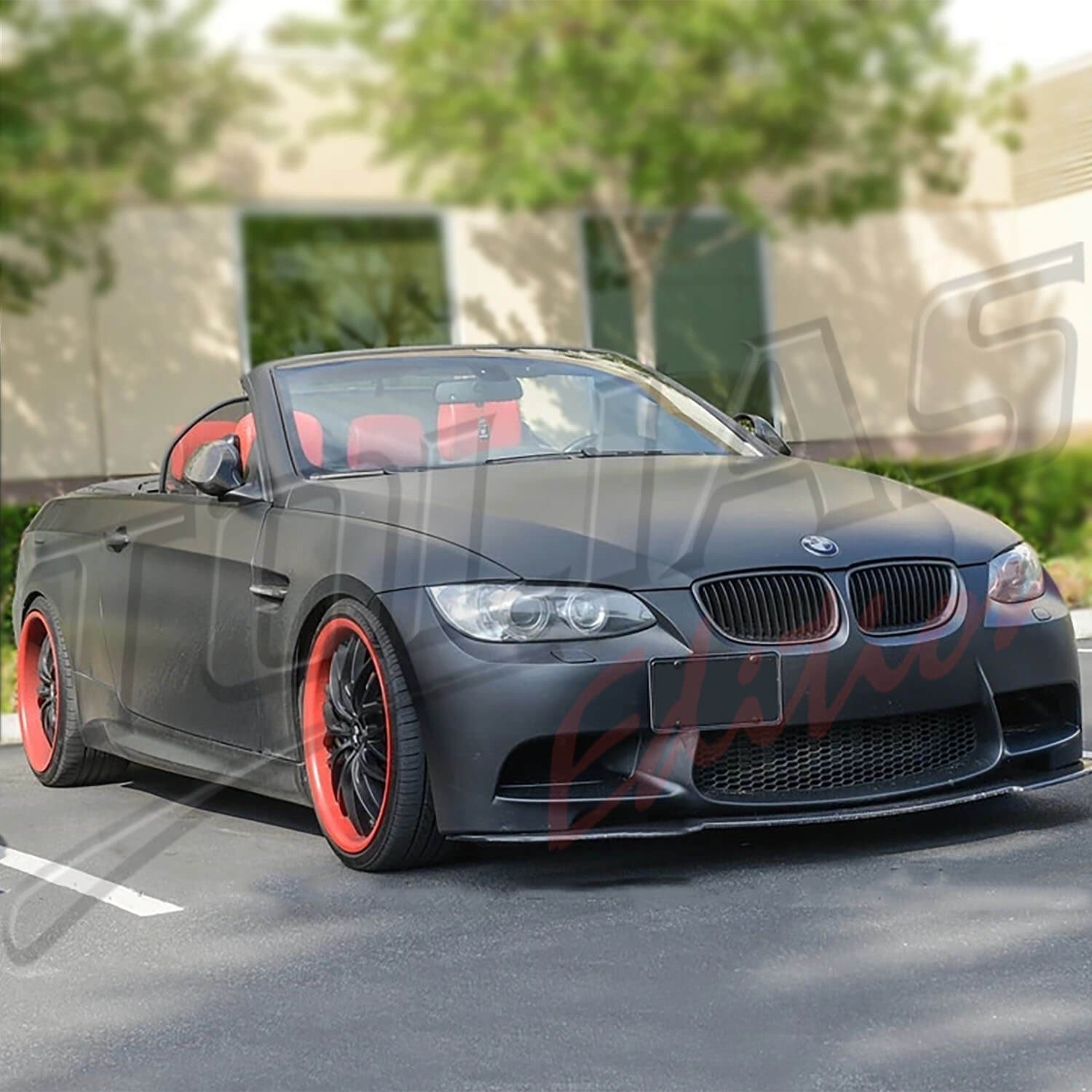 BMW SERIES 3 E92 & E93 06-10 FRONT SPOILER TYPE M PACK CARBON