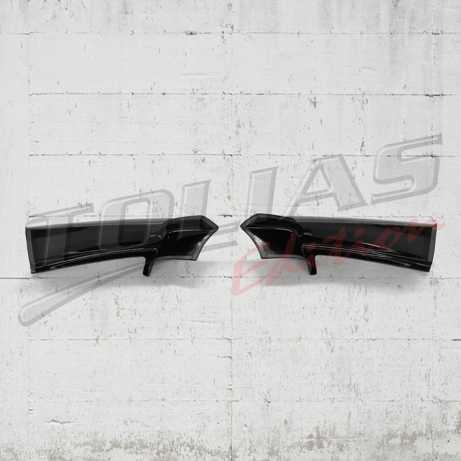 BMW Series 3 F30 F31 FRONT BUMPER SPLITTERS TYPE M PERFORMANCE