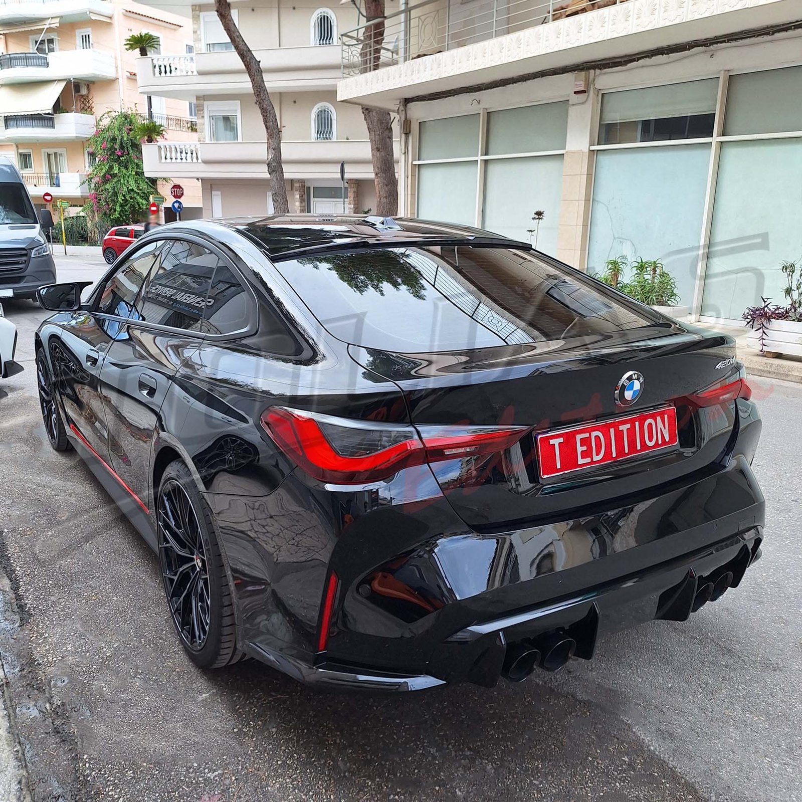 BMW SERIES 4 G26 20- GRAN COUPE ROOF SPOILER
