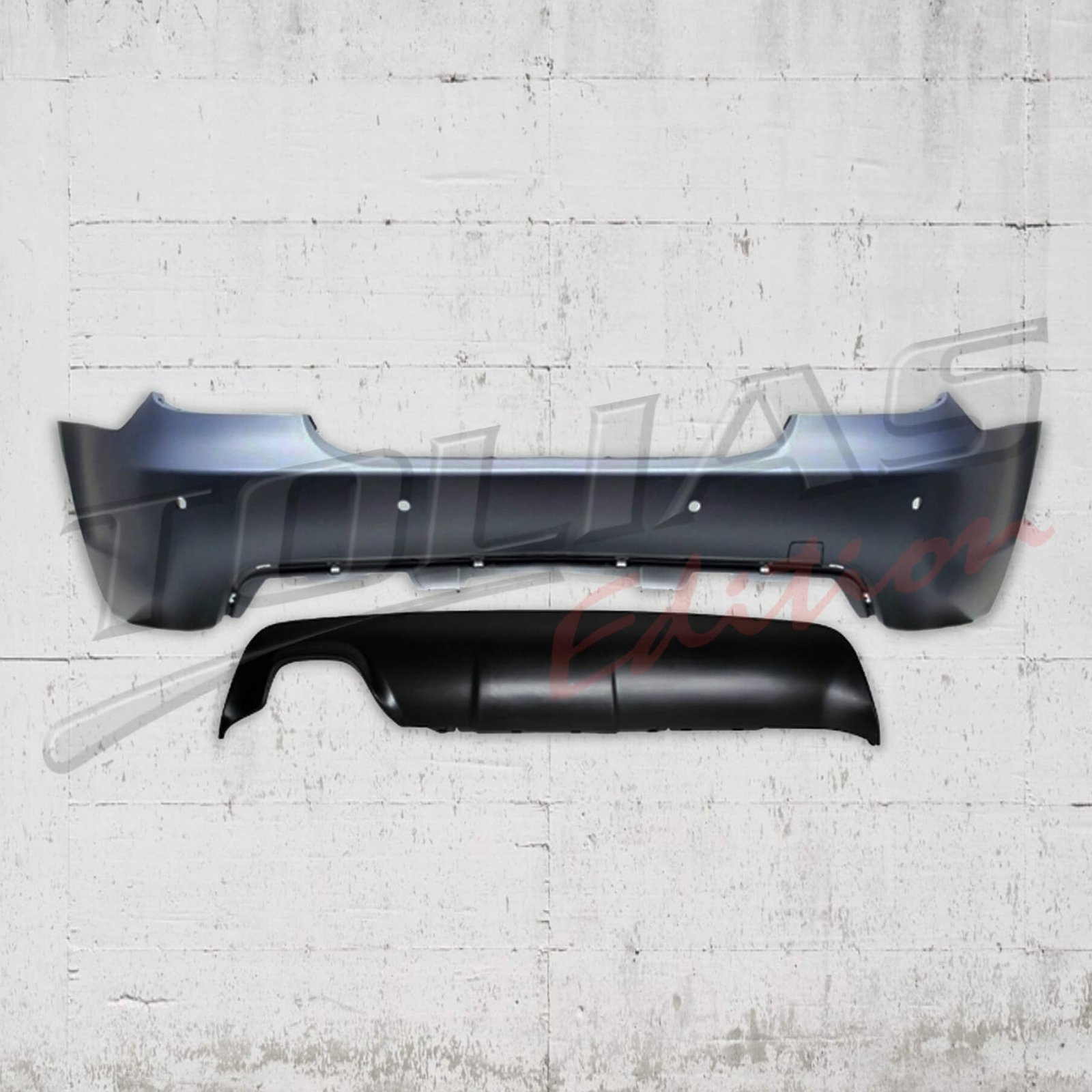BMW SERIES 5 E60 07-10 SEDAN REAR BUMPER TYPE M PACK