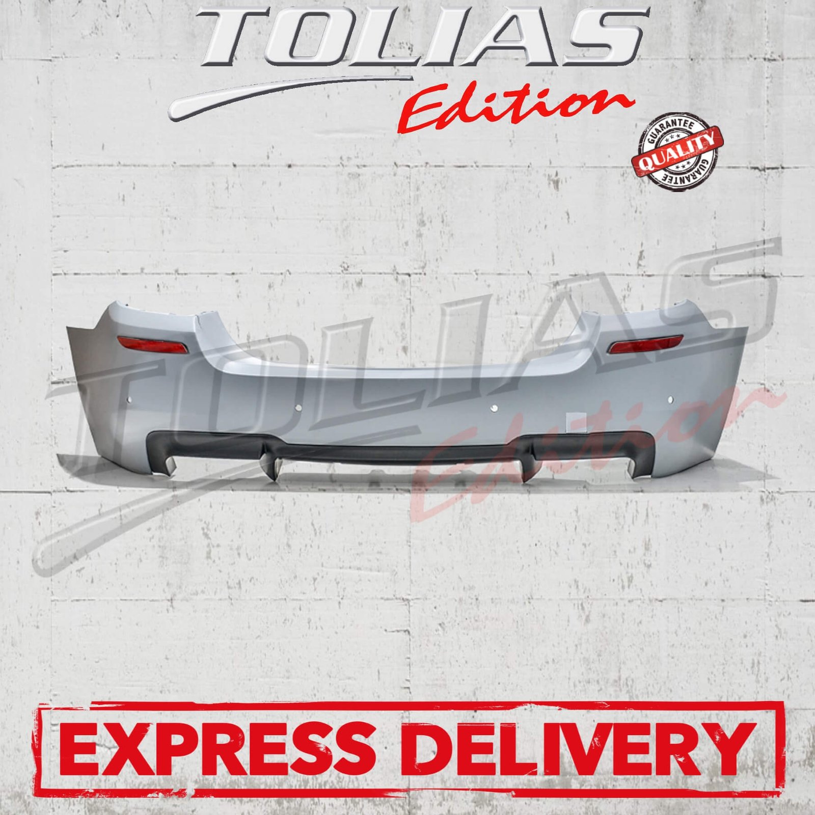 BMW SERIES 5 F10 10-13 & 13-16 REAR BUMPER TYPE M5