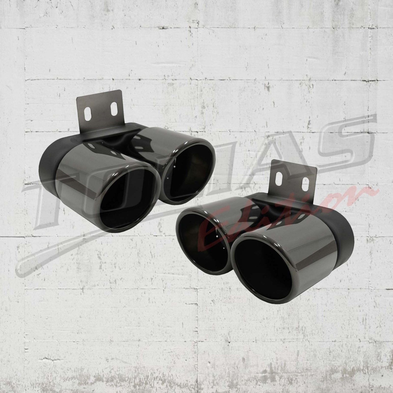 DUAL EXHAUST TIPS TYPE M5 G30 LCI
