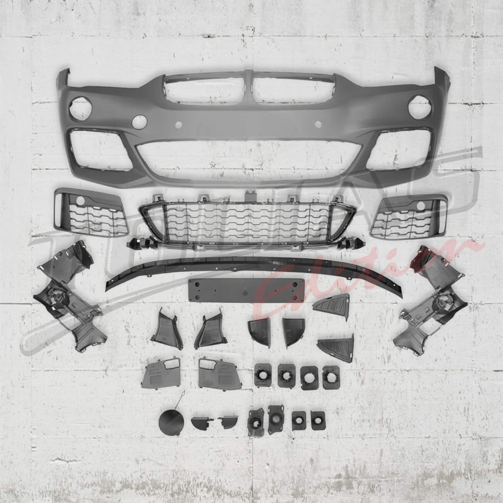 BMW X1 F48 15-19 FRONT BUMPER TYPE M PACK