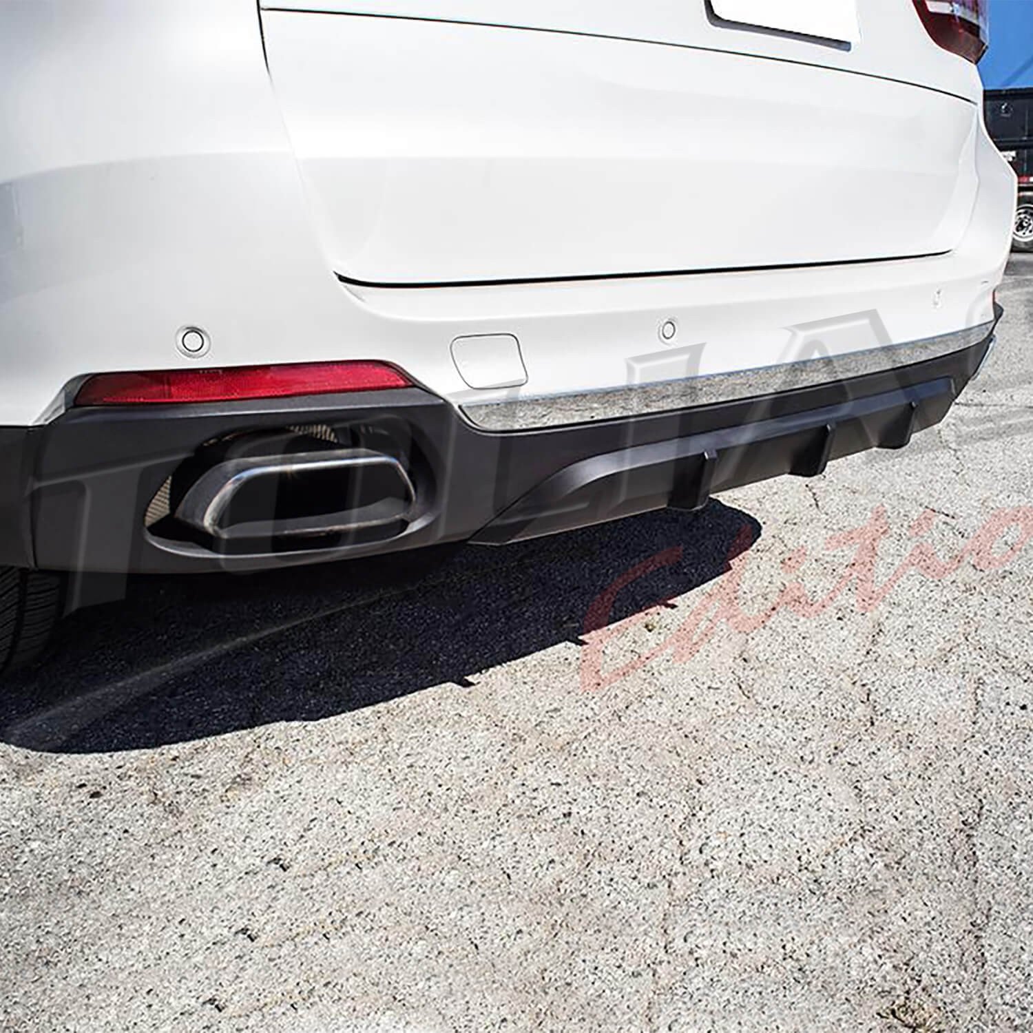 BMW X5 F15 13-18 REAR DIFFUSER TYPE M PERFORMANCE