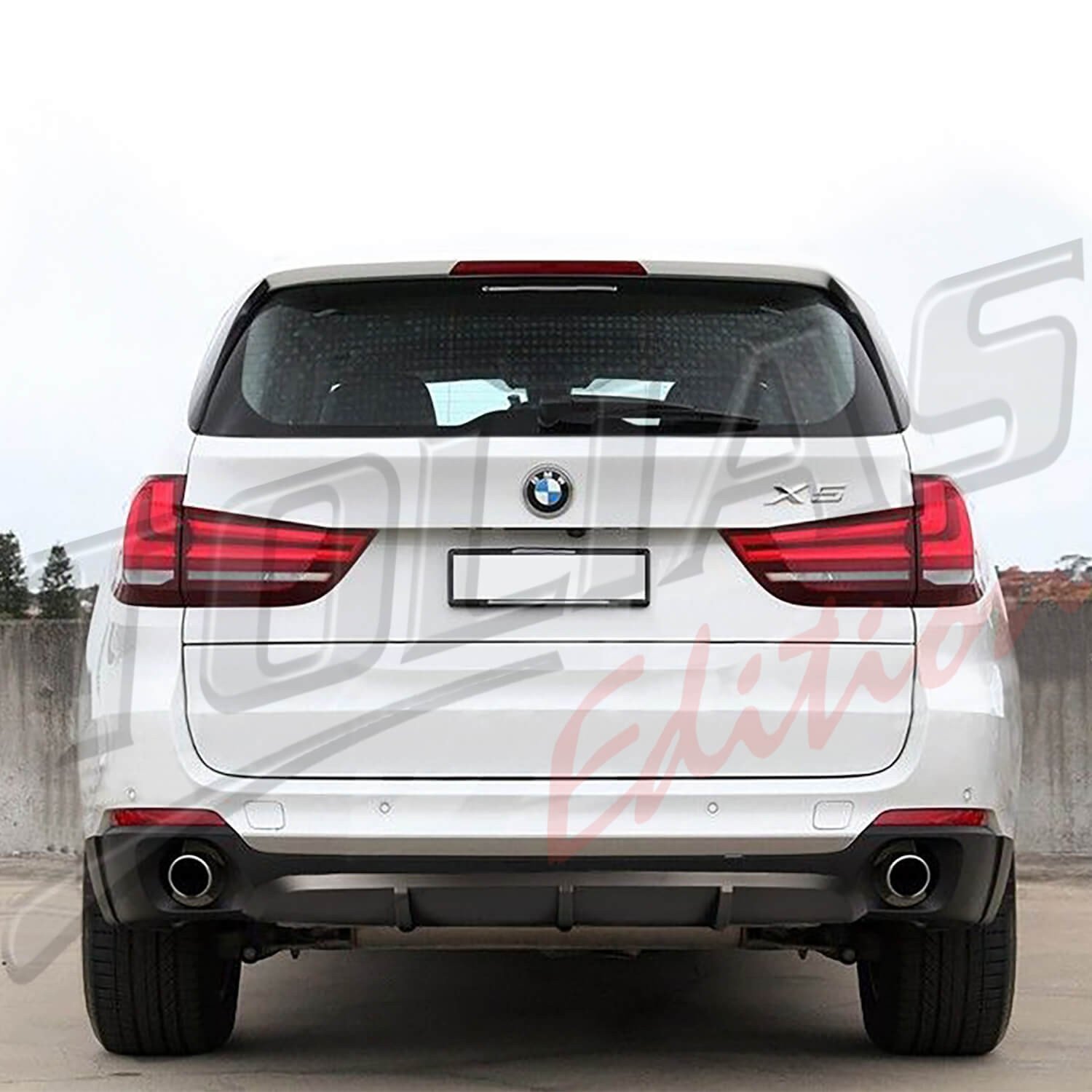 BMW X5 F15 13-18 REAR DIFFUSER TYPE M PERFORMANCE