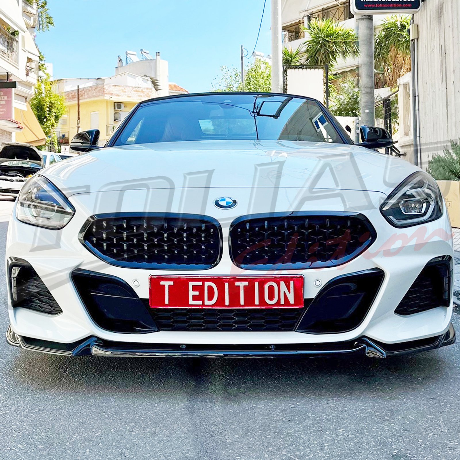BMW Z4 G29 18- FRONT SPOILER TYPE MTECH GLOSS BLACK