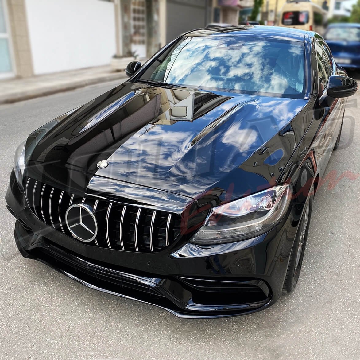 MERCEDES C CLASS W205 14-18 & 18- HOOD TYPE C63 AMG