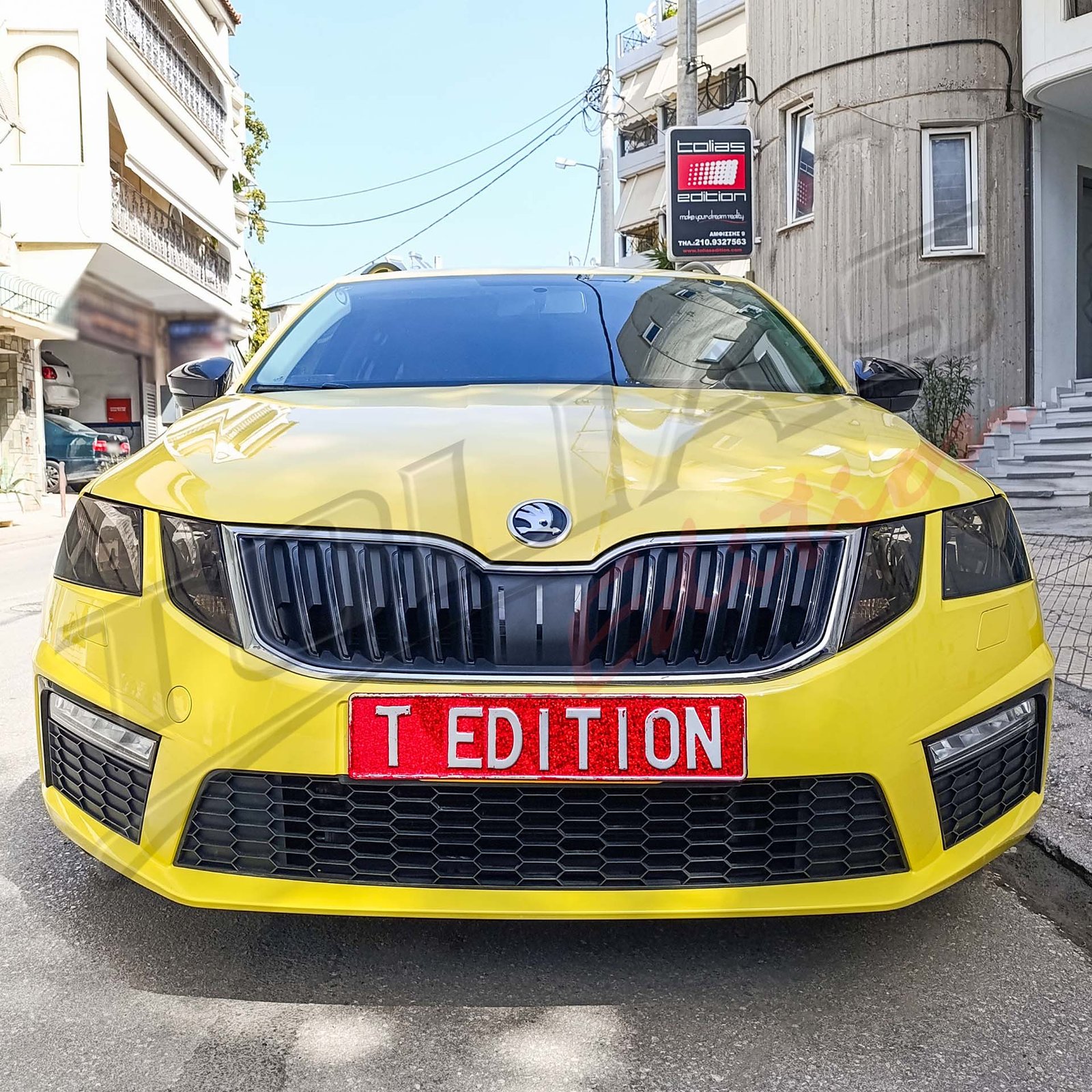 SKODA OCTAVIA 5E A7 17-20 SEDAN & COMBI FRONT BUMPER TYPE RS