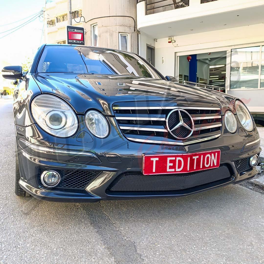 MERCEDES E CLASS W211 06-09 LICENSE PLATE TYPE E63 AMG