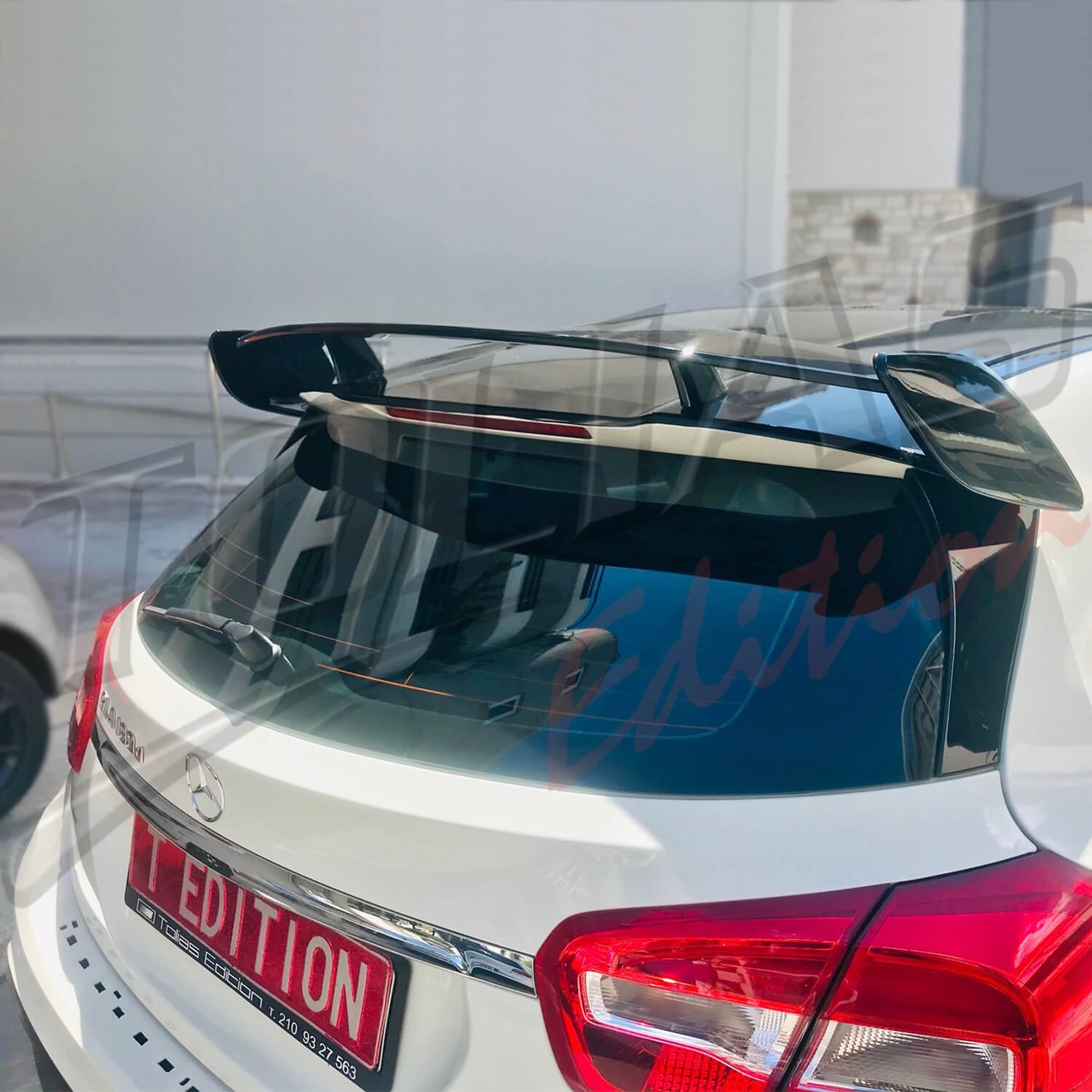 MERCEDES GLA X156 14-20 ROOF SPOILER TYPE GLA45 AMG II