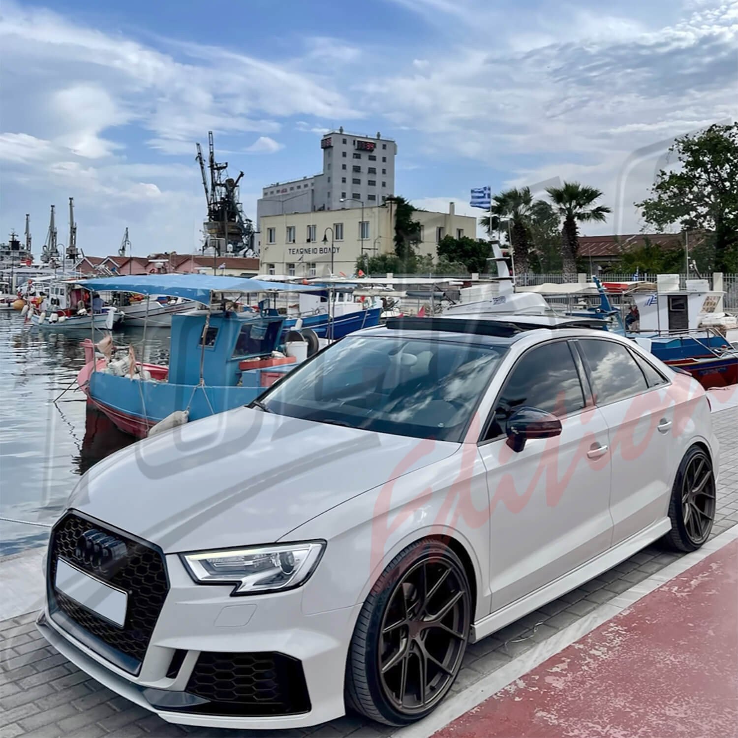 AUDI A3 8V 12-16 SIDE SKIRTS TYPE RS3 SEDAN