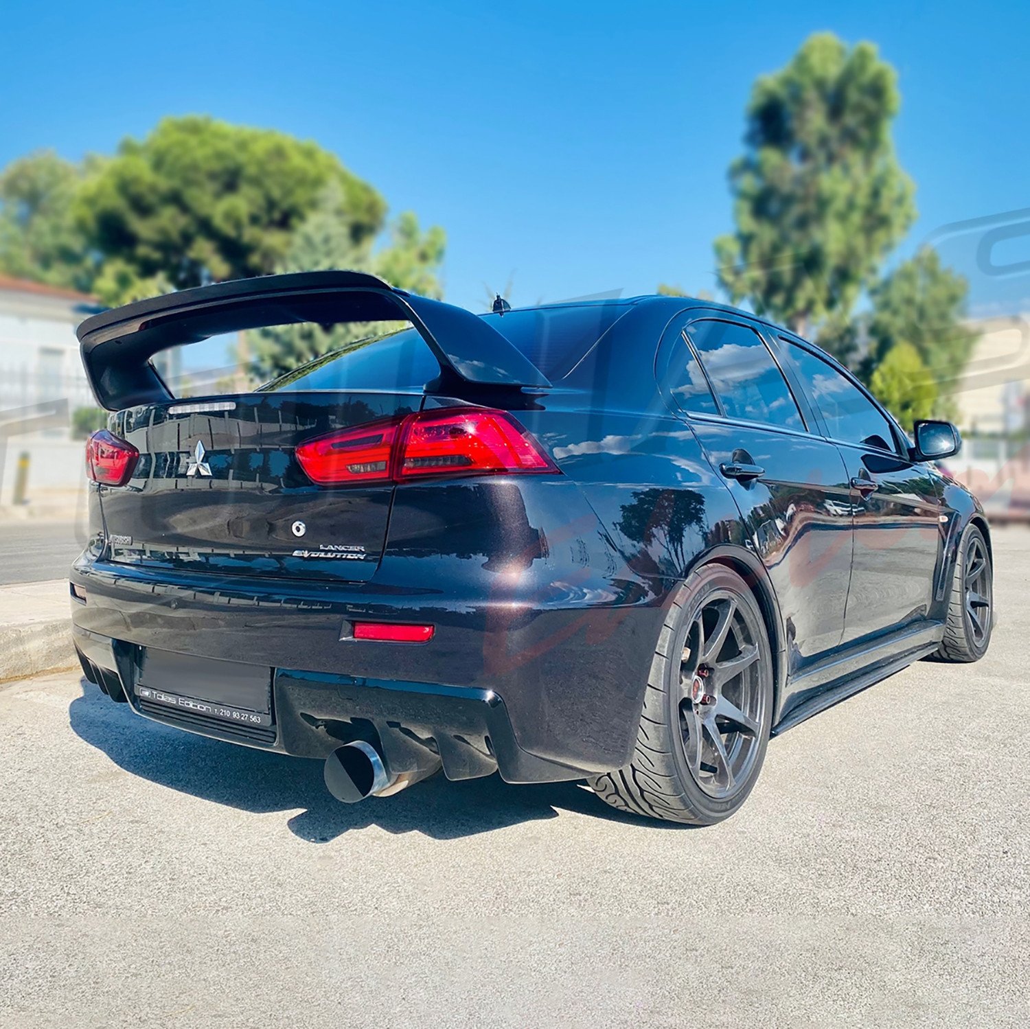 MITSUBISHI LANCER 08- SPOILER EXTENSION TYPE EVO X