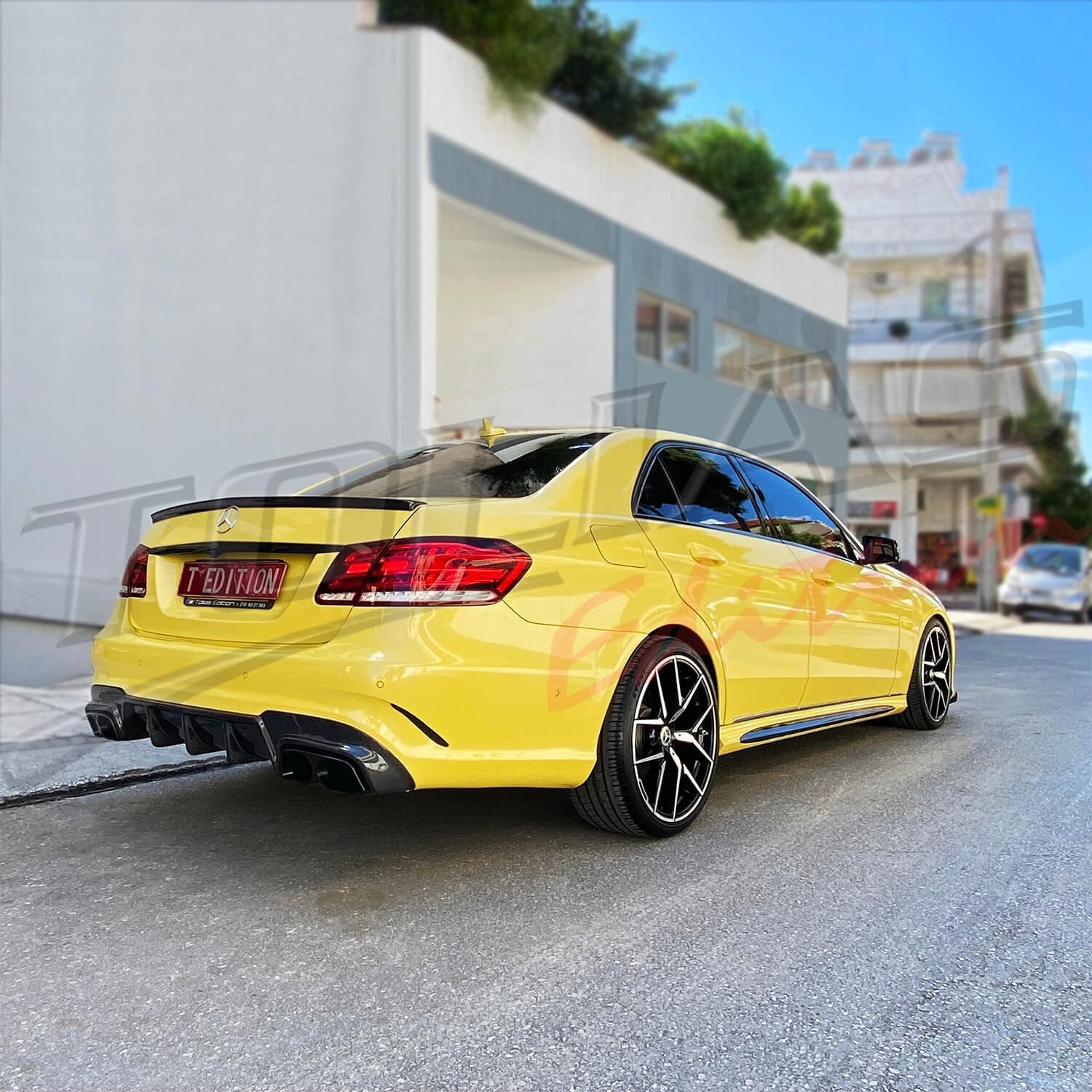 MERCEDES E CLASS W212 13-16 REAR DIFFUSER TYPE BRABUS