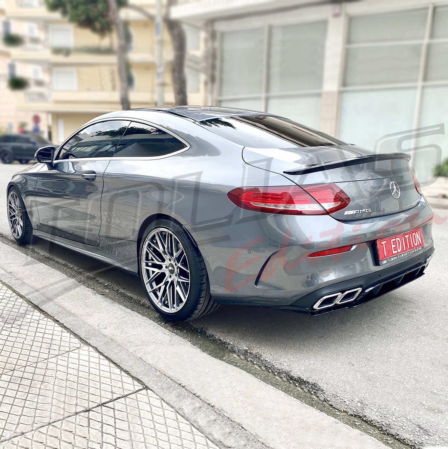 MERCEDES C CLASS C205 & A205 15-18 REAR DIFFUSER TYPE EDITION 1