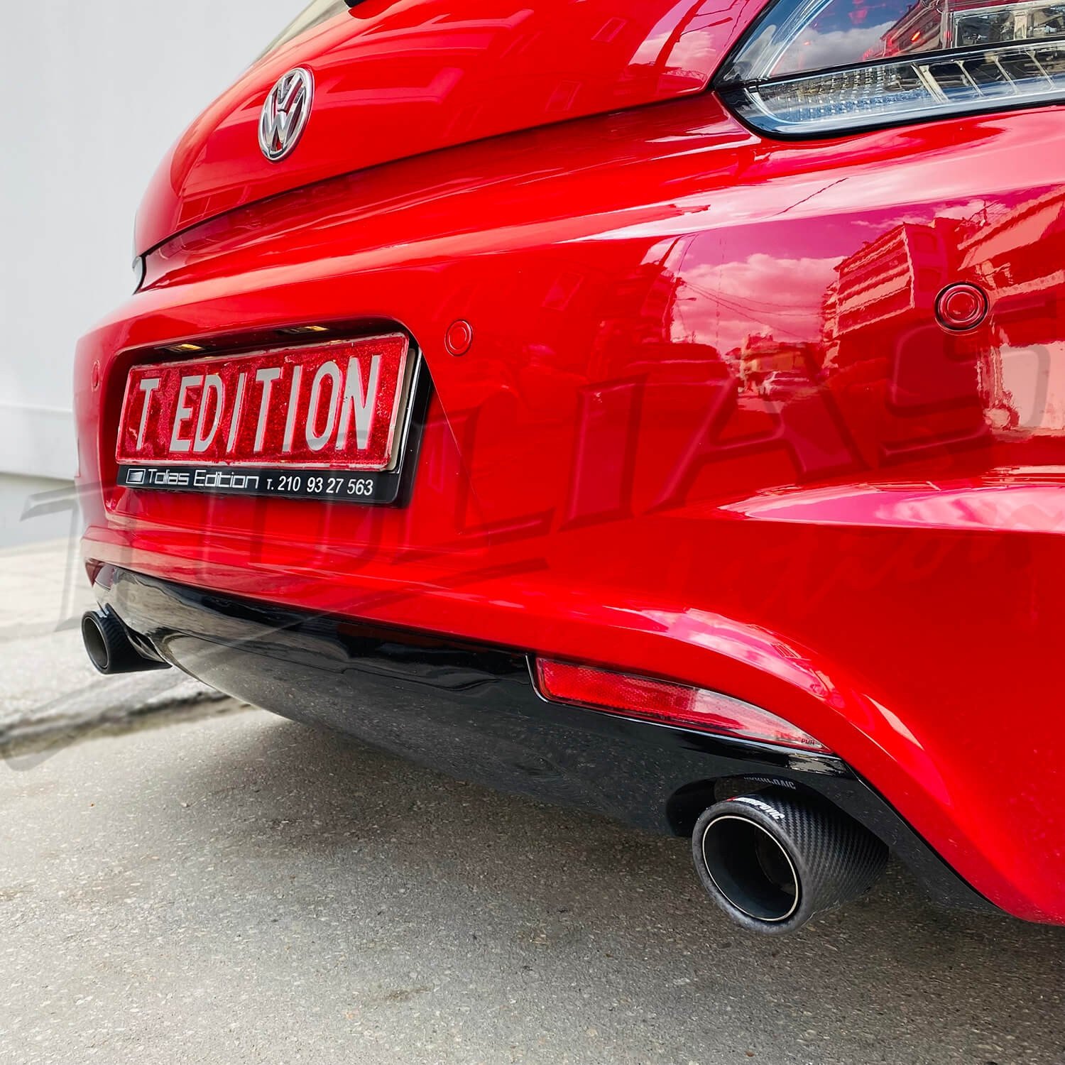SINGLE EXHAUST TIP TYPE AKRAPOVIC CLASSICAL