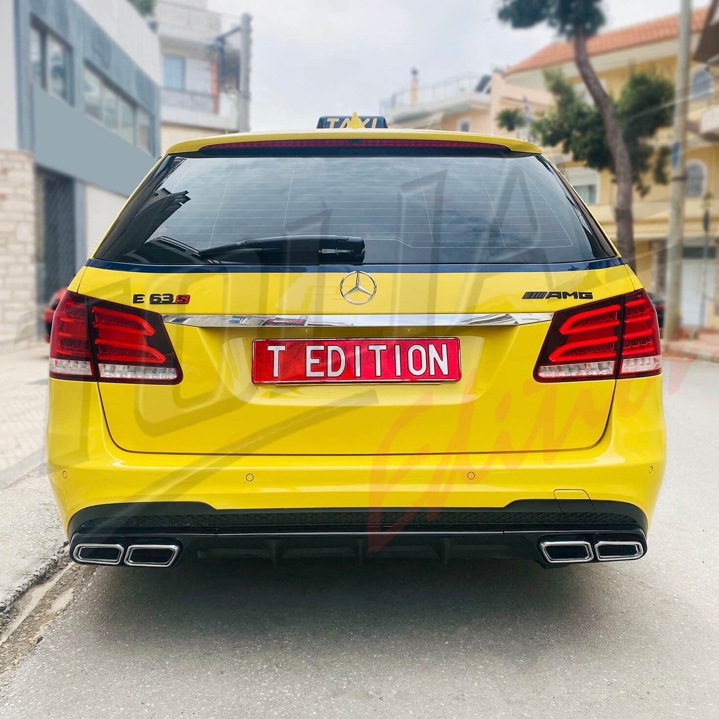 MERCEDES E CLASS S212 13-16 ESTATE REAR BUMPER TYPE AMG