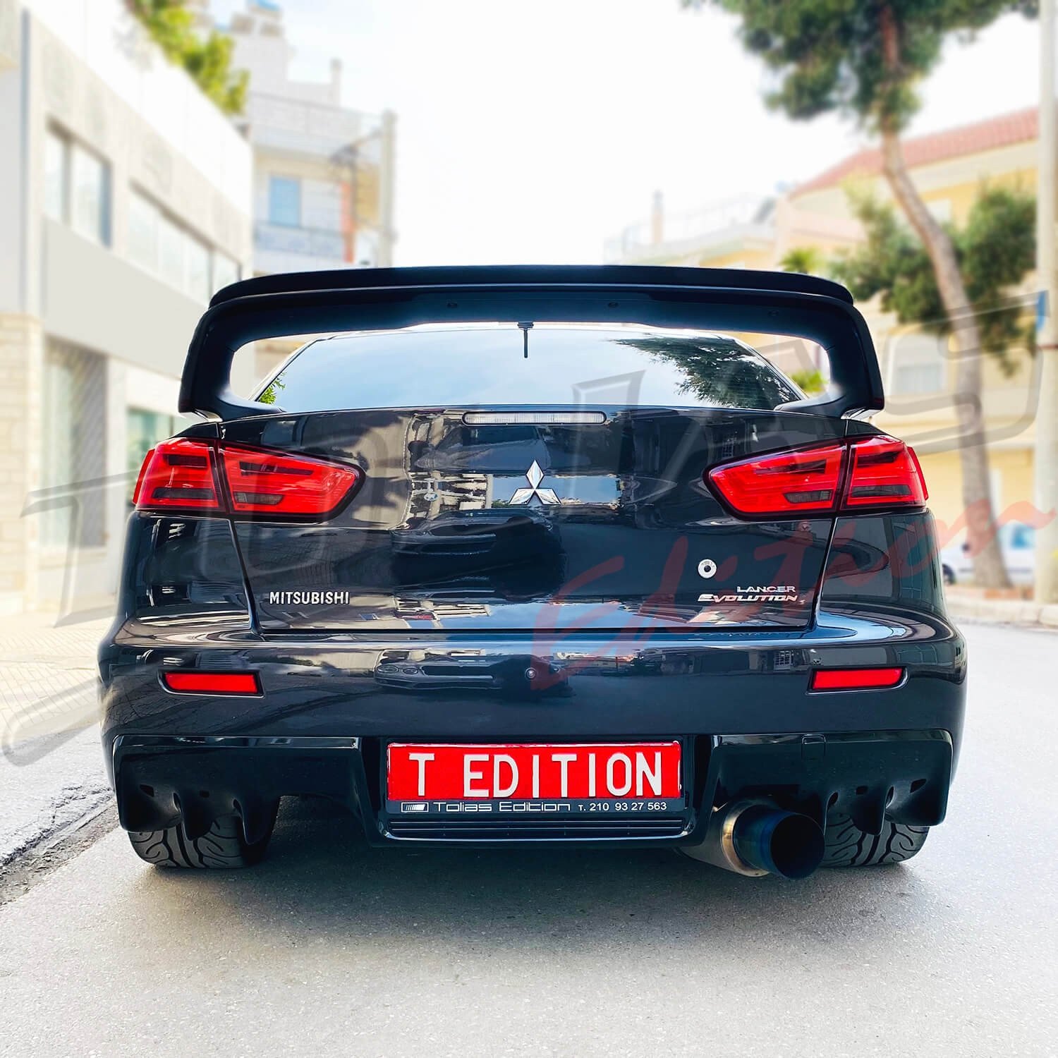 MITSUBISHI LANCER 08- SPOILER EXTENSION TYPE EVO X