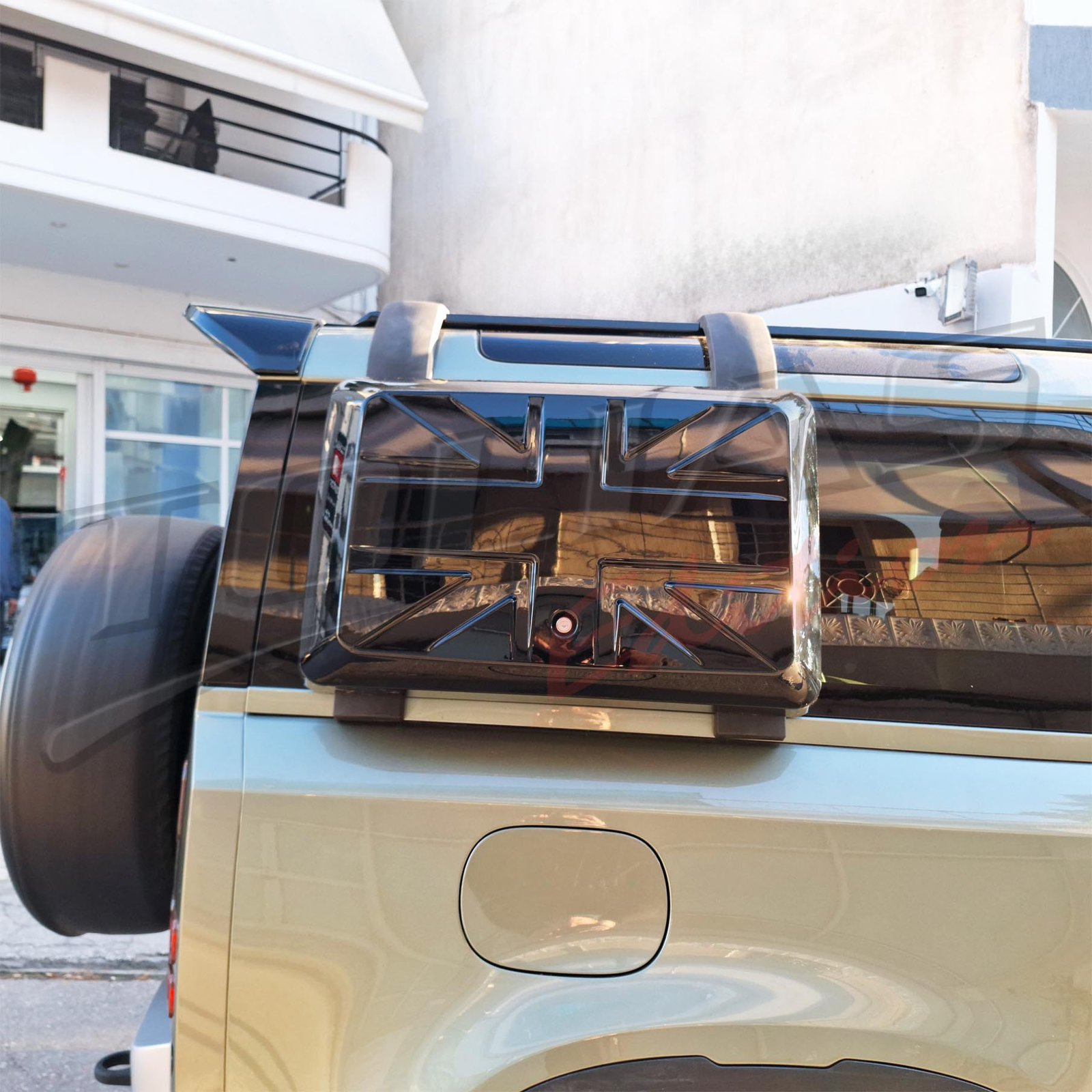 SIDE MOUNTED GEAR CARRIER BOX STORAGE TYPE UNION JACK