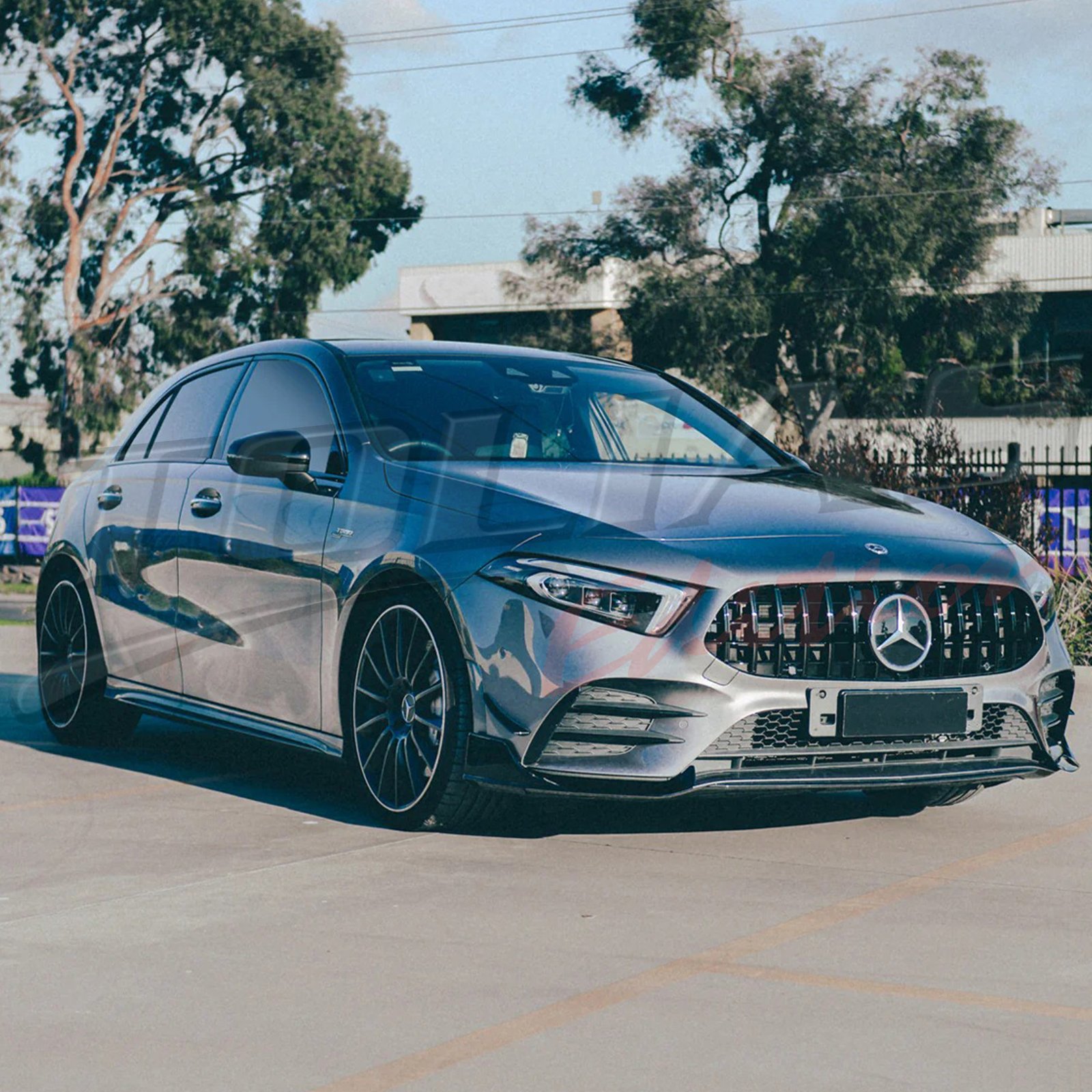 MERCEDES W177 FRONT SPLITTERS TYPE BRABUS