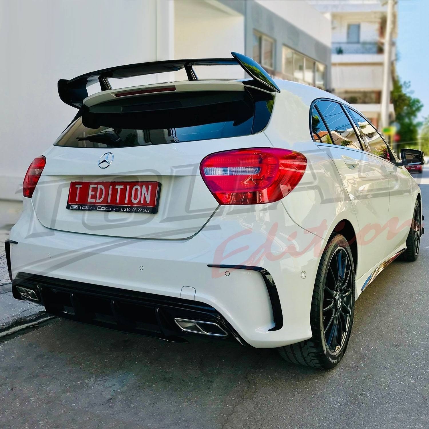 MERCEDES A CLASS W176 12-15 & 15-18 EXHAUST TIPS TYPE A45 AMG
