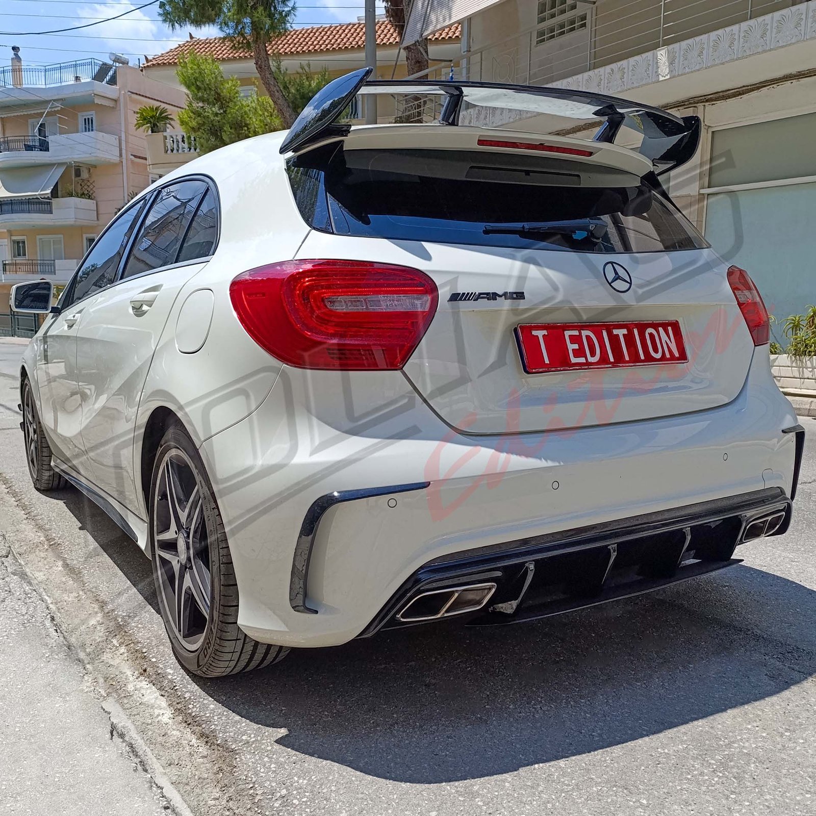 MERCEDES A CLASS W176 12-15 & 15-18 ROOF SPOILER TYPE A45 AMG II
