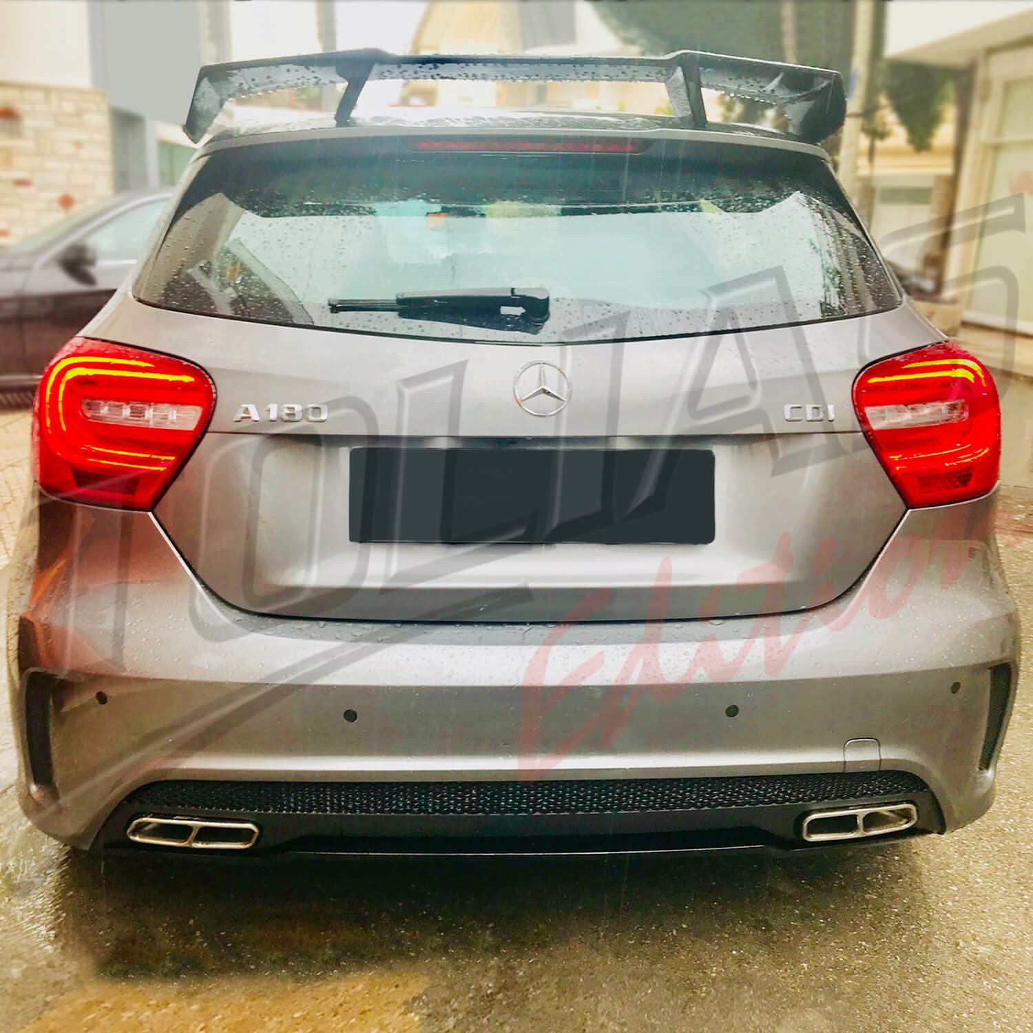MERCEDES A CLASS W176 12-15 & 15-18 ROOF SPOILER TYPE A45 AMG I