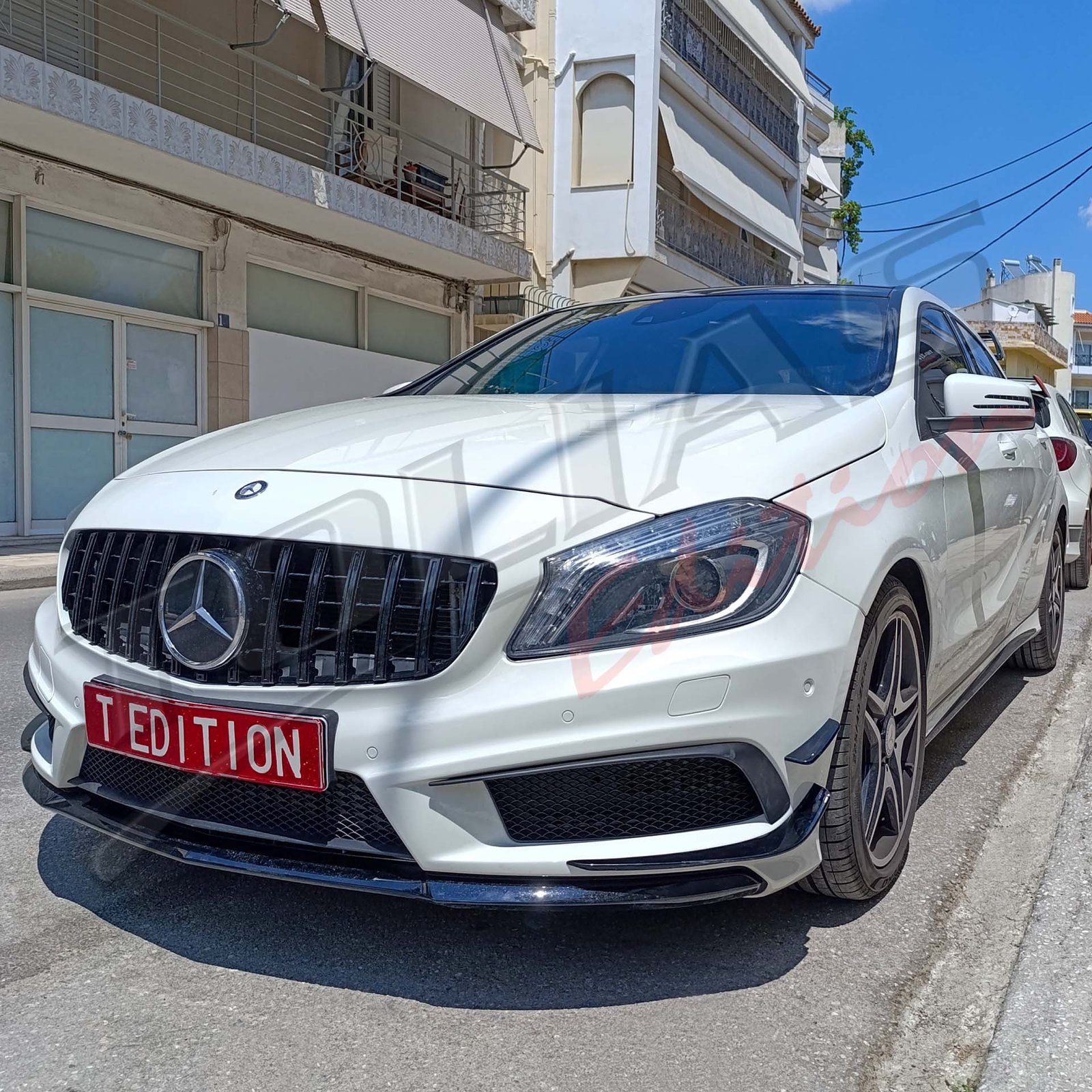 MERCEDES A CLASS W176 12-15 CANARDS SET TYPE A45 AMG